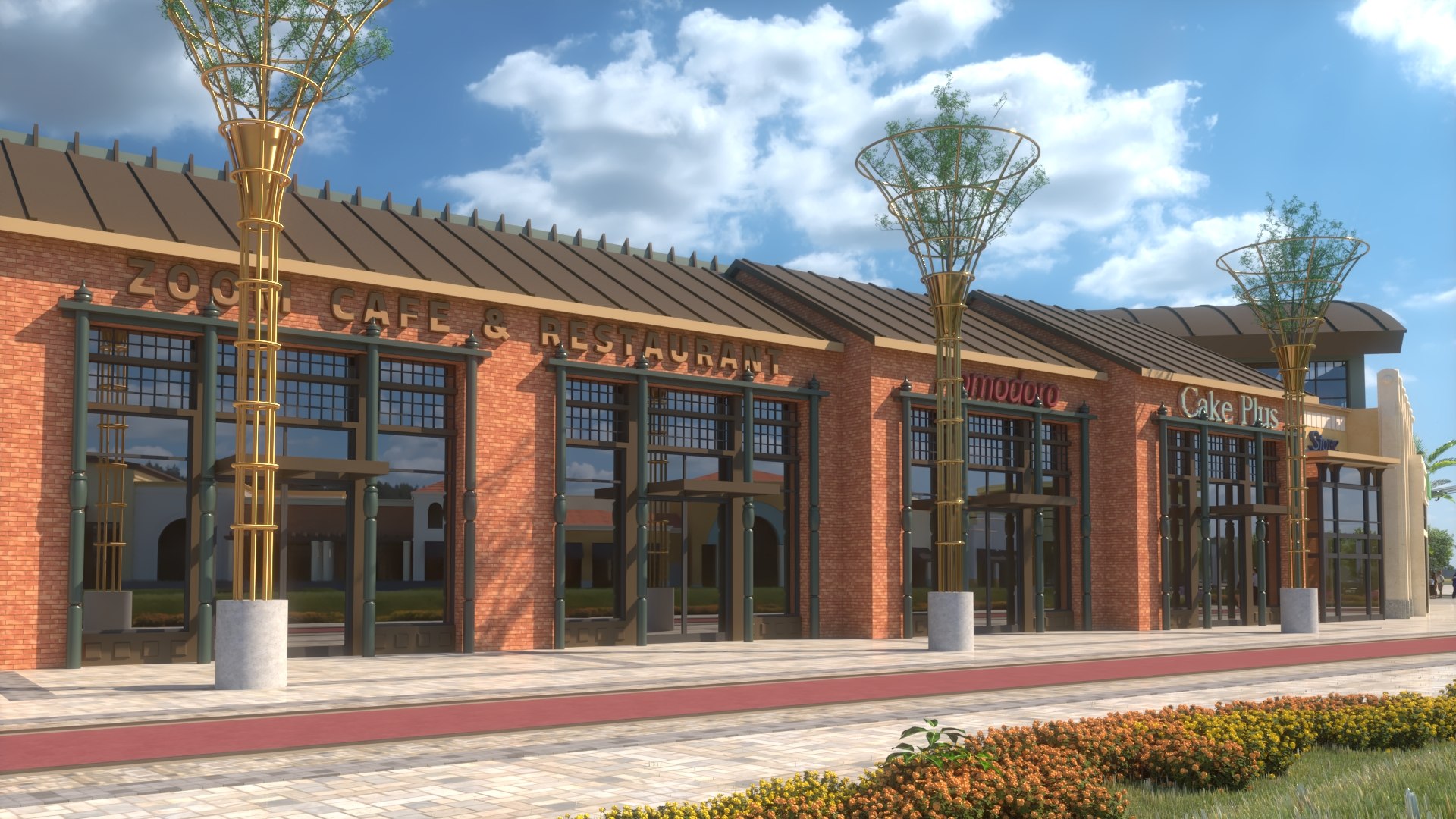 Industrial Mall 3D Model - TurboSquid 1970065