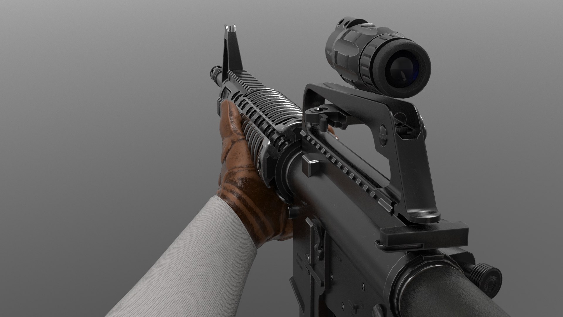 M16A4 Fps-Tps 3D Model - TurboSquid 2403981