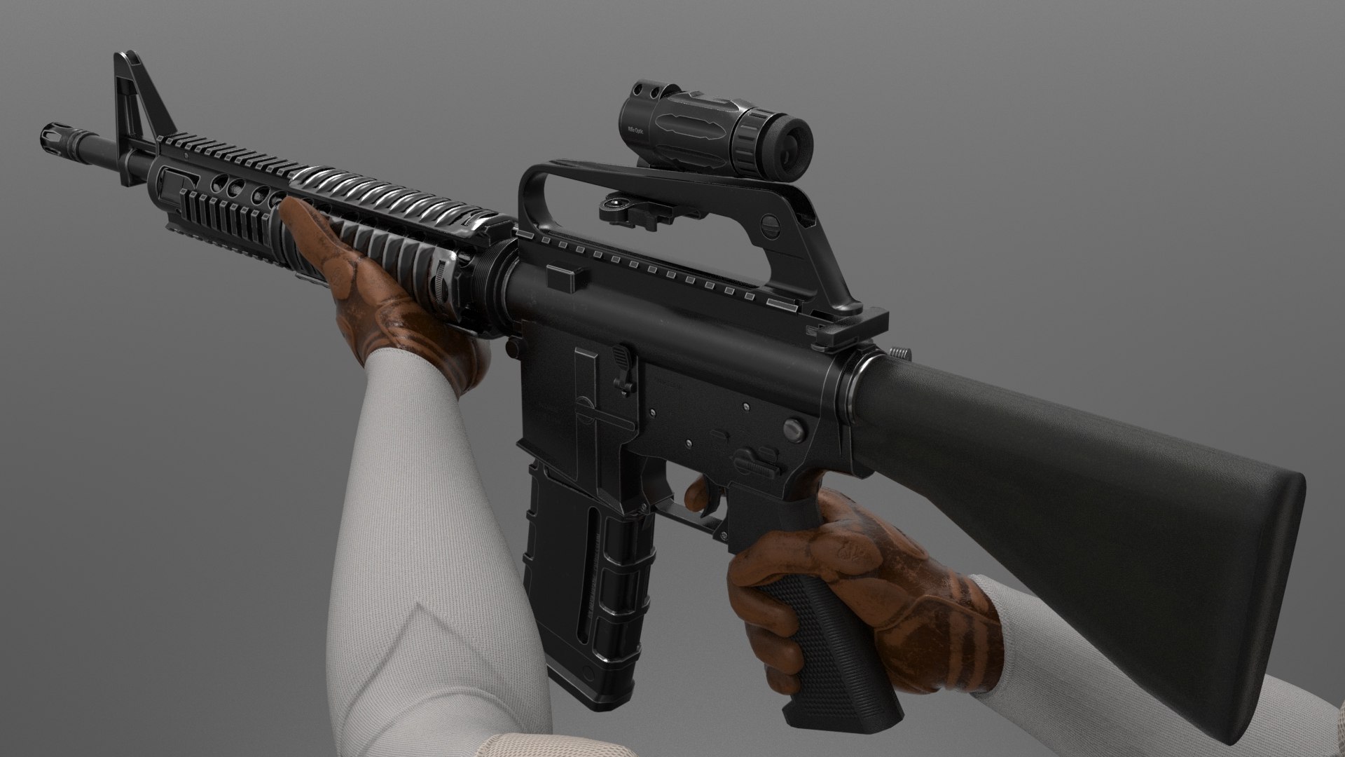 M16A4 Fps-Tps 3D Model - TurboSquid 2403981