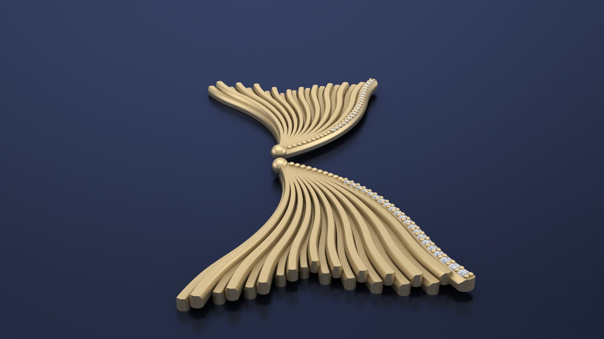 3D Wing Jewelry Parts Model - TurboSquid 2226412