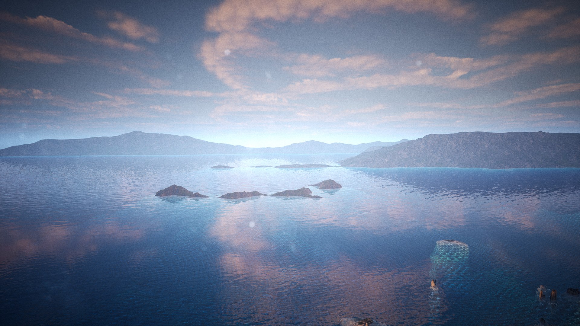 Lighthouse Island High Quality Environment 3D Model - TurboSquid 1983741