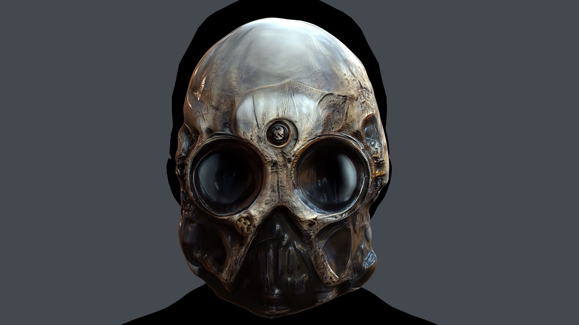 3D Gas mask respirator scifi futuristic model 3D model - TurboSquid 1953129