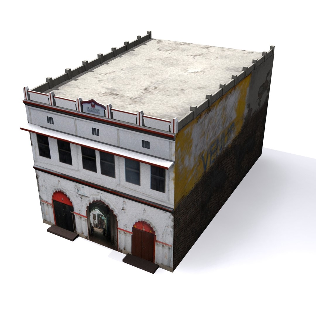 local indian house 3d model
