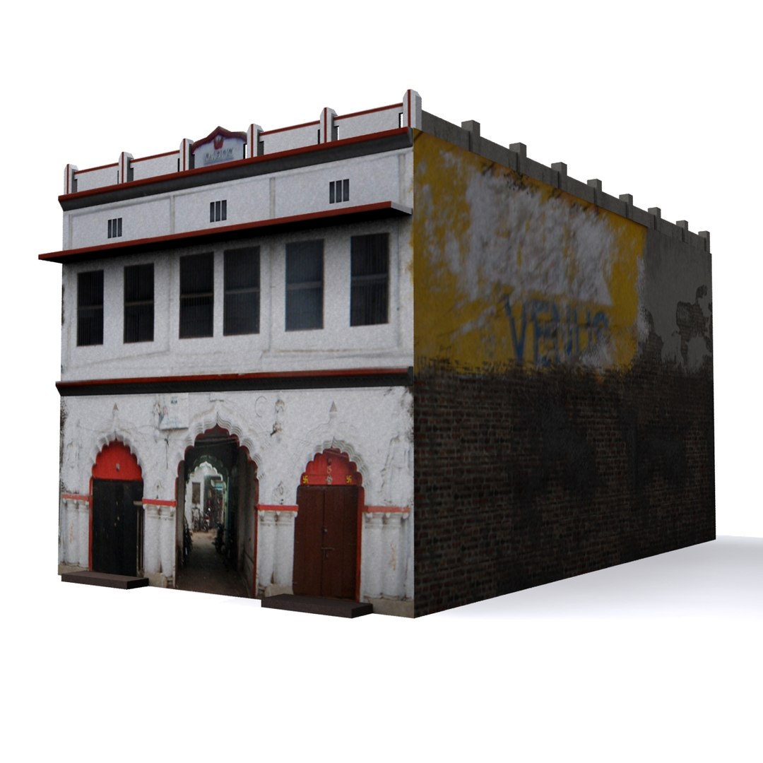 local indian house 3d model