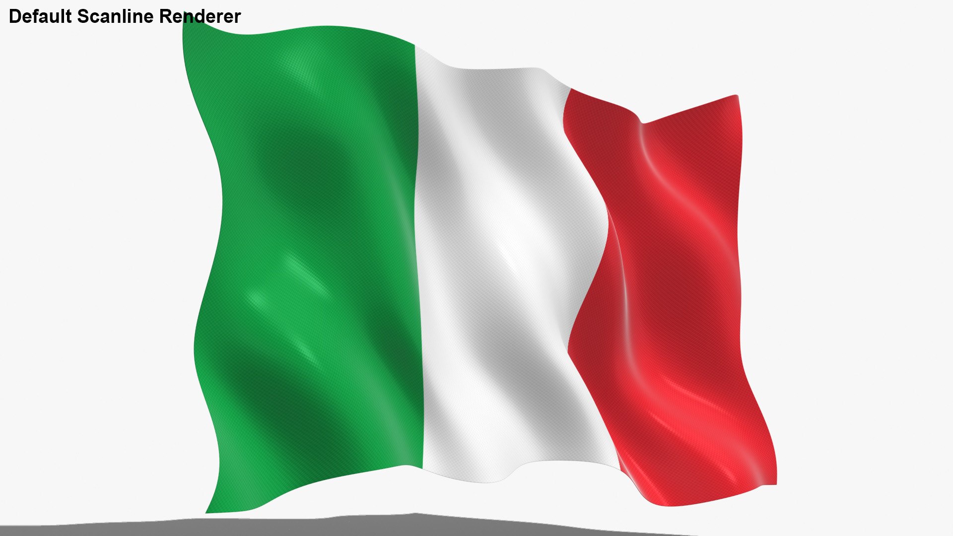 Italy Flag Animation 3D - TurboSquid 1612781