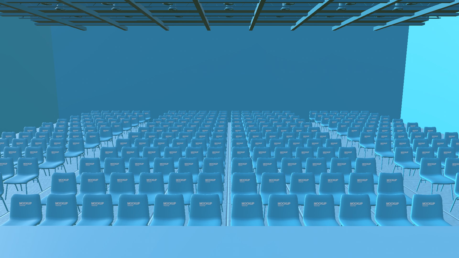 3D Conference Room - Blank Mock Up Basic Template - TurboSquid 2112566