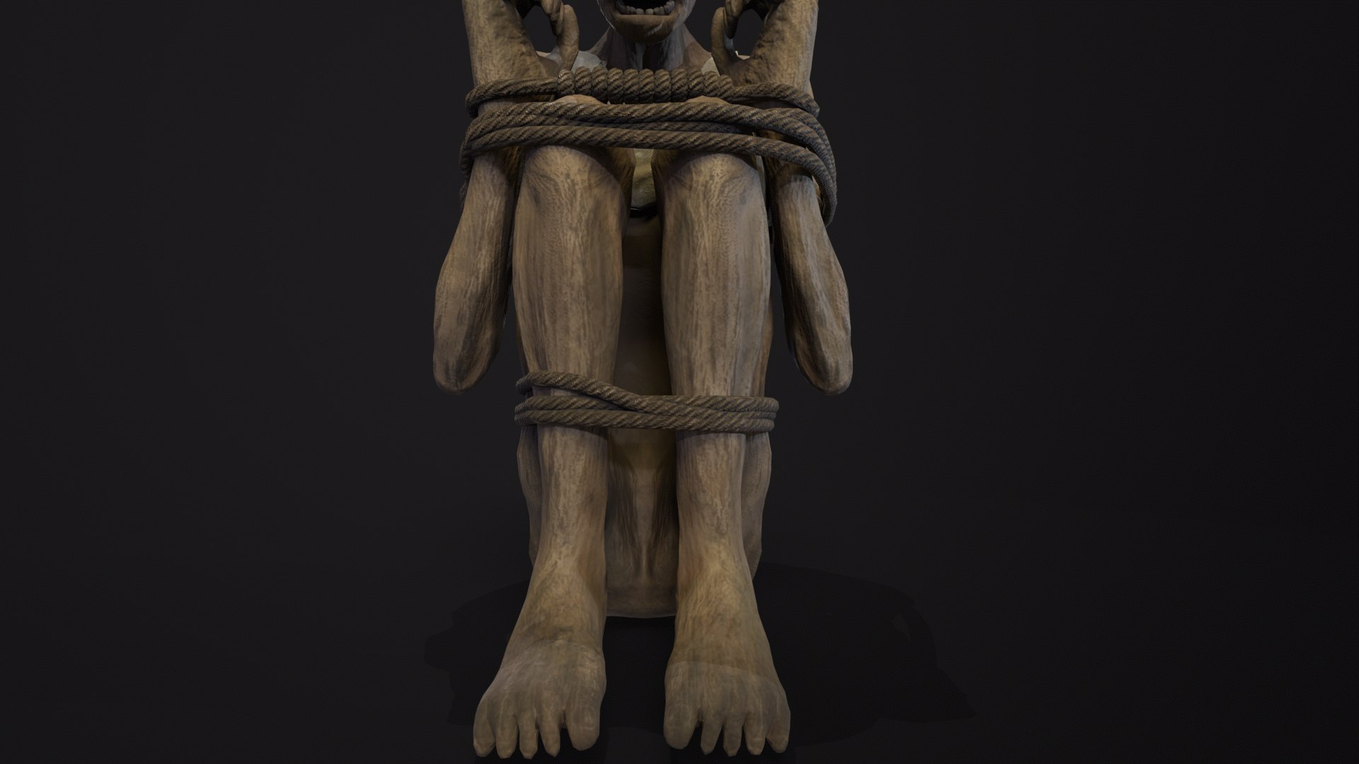 Gothic Crypt with Mummy 3D model - TurboSquid 2175241