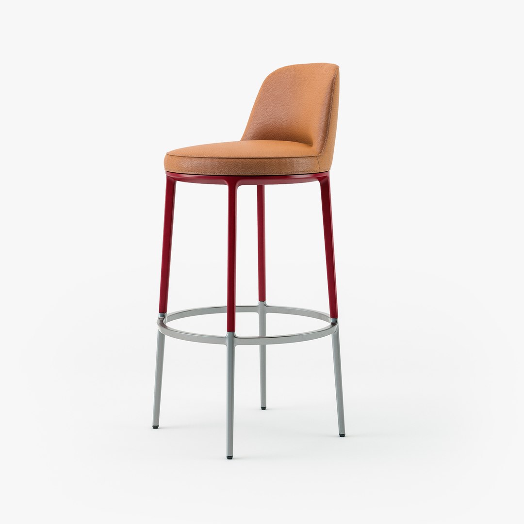3D Maxalto Caratos Stool Set Model - TurboSquid 1404106