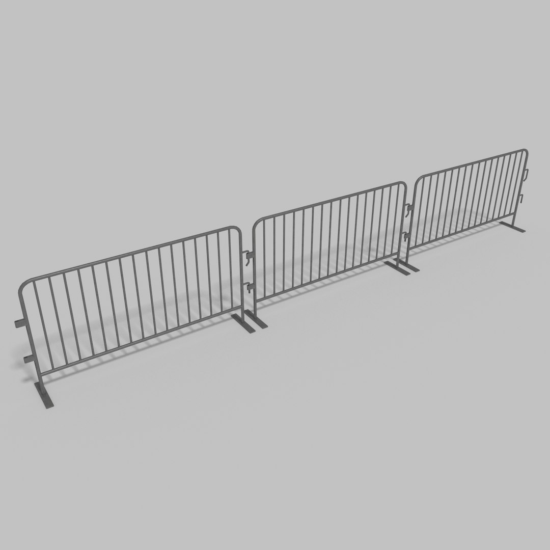 3d Crowd Barrier