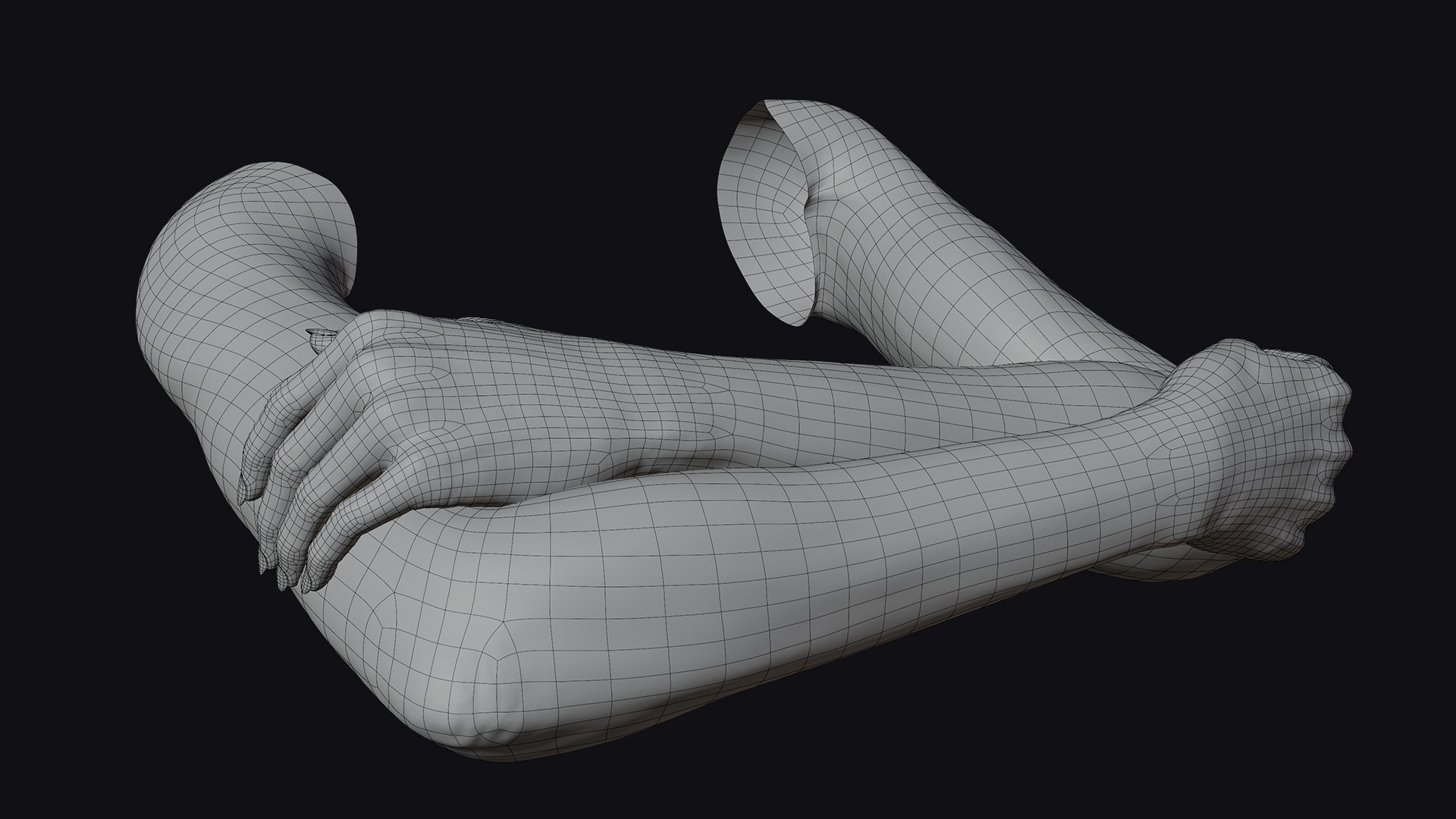 3D Customizable Realistic Female Arms Model - TurboSquid 2372176