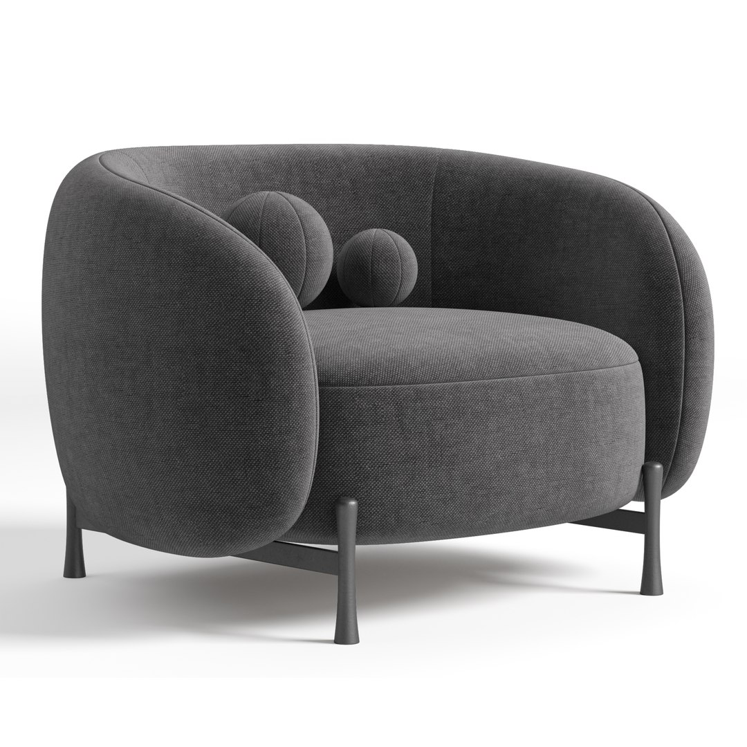 STUDIO PAOLO FERRARI CLOUD LOUNGE Chair 3D model - TurboSquid 2105469