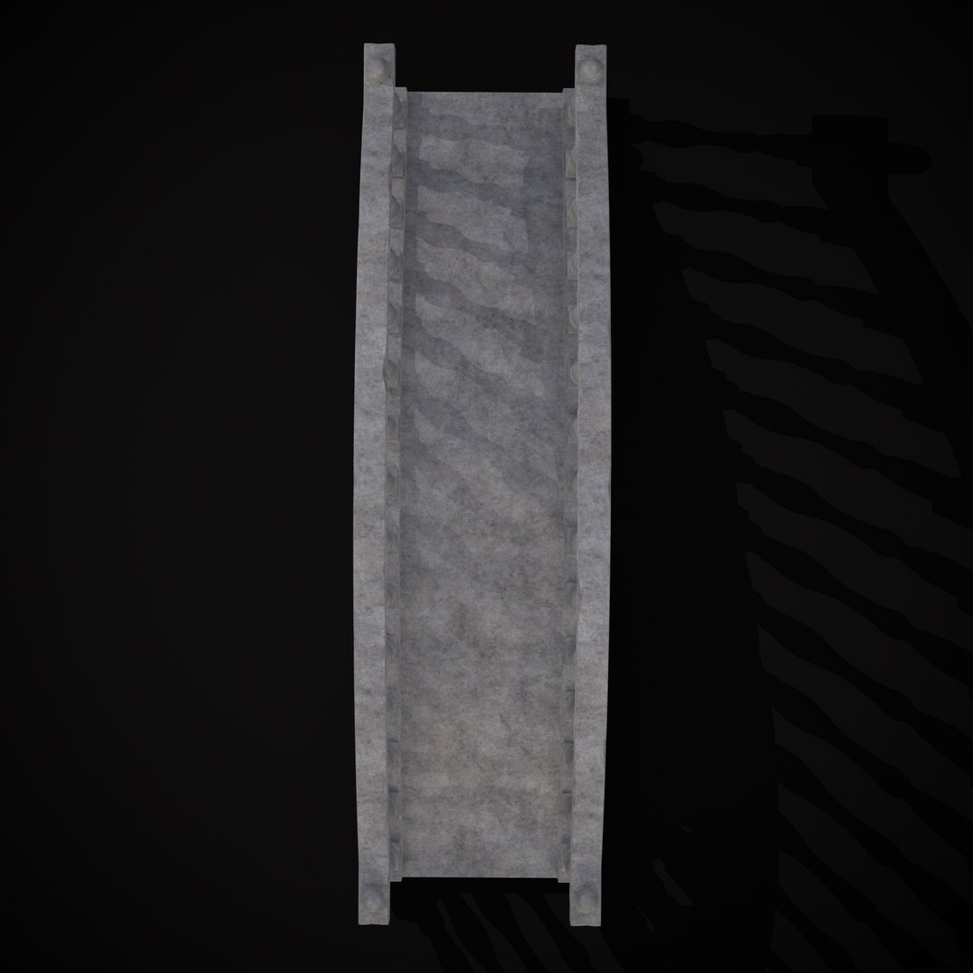 3D Stone Curved Bridge Model - TurboSquid 2079035