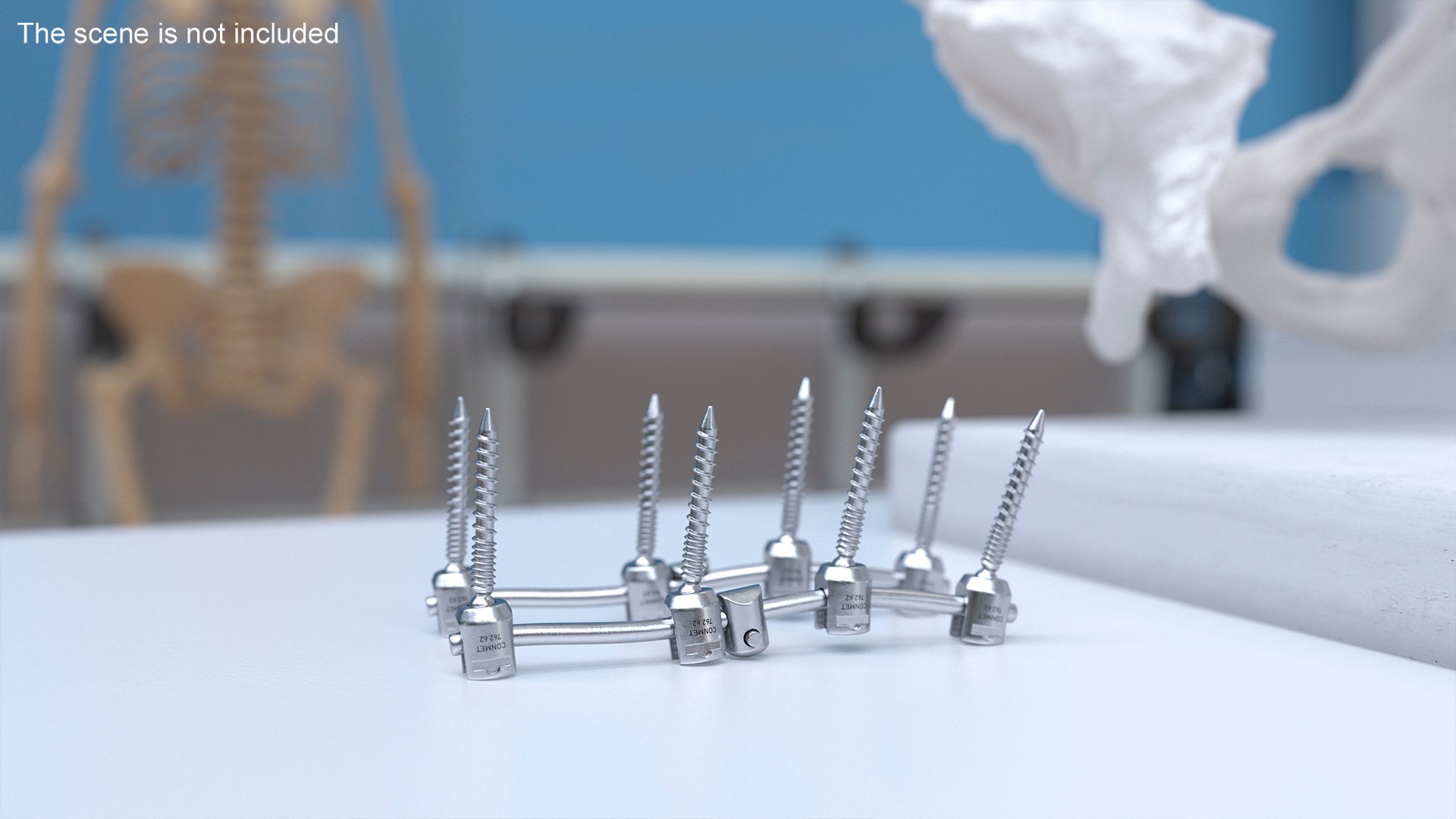 3D Lumbar Cervical Spine Fixation System - TurboSquid 2205813