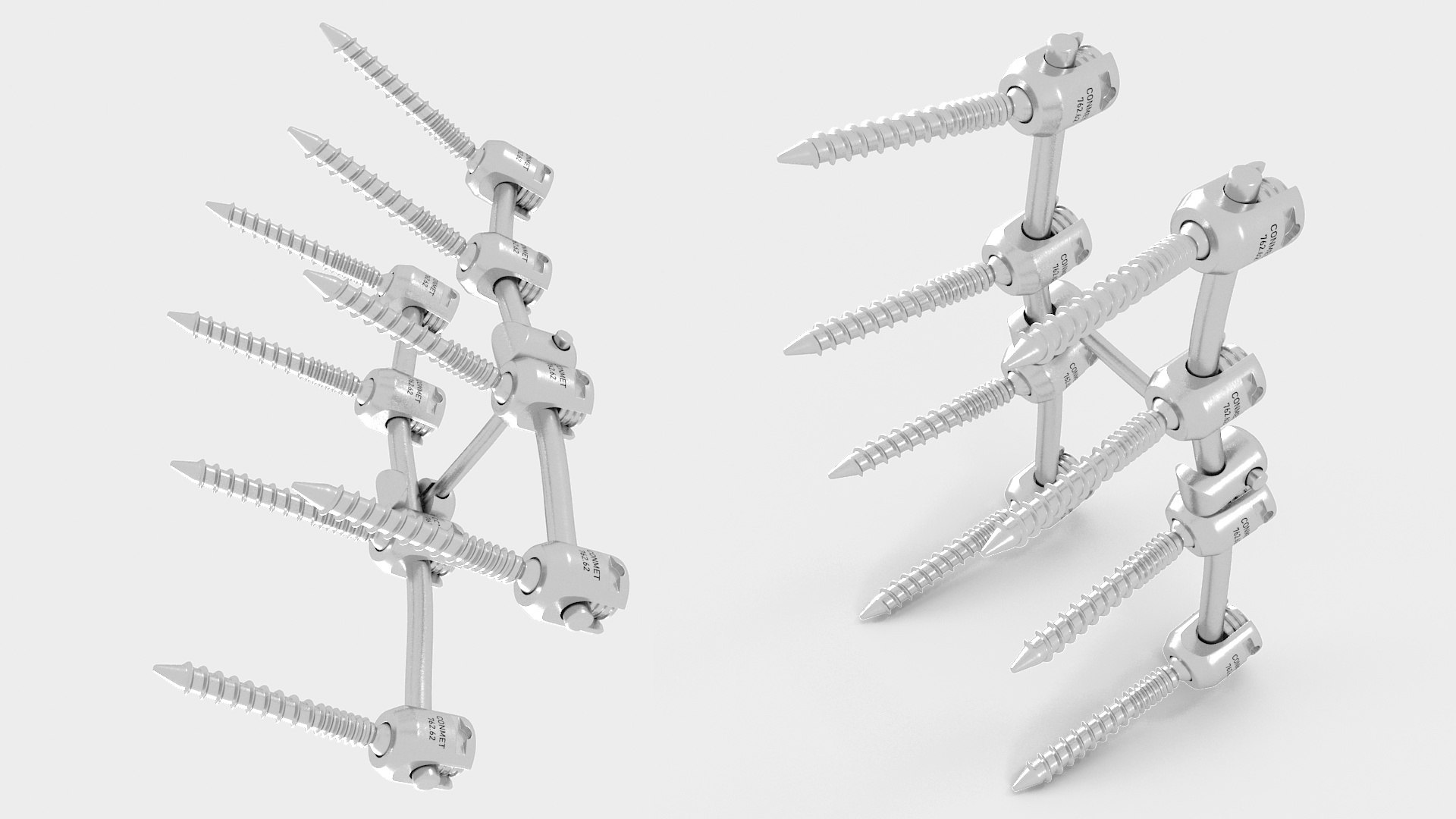 3D Lumbar Cervical Spine Fixation System - TurboSquid 2205813