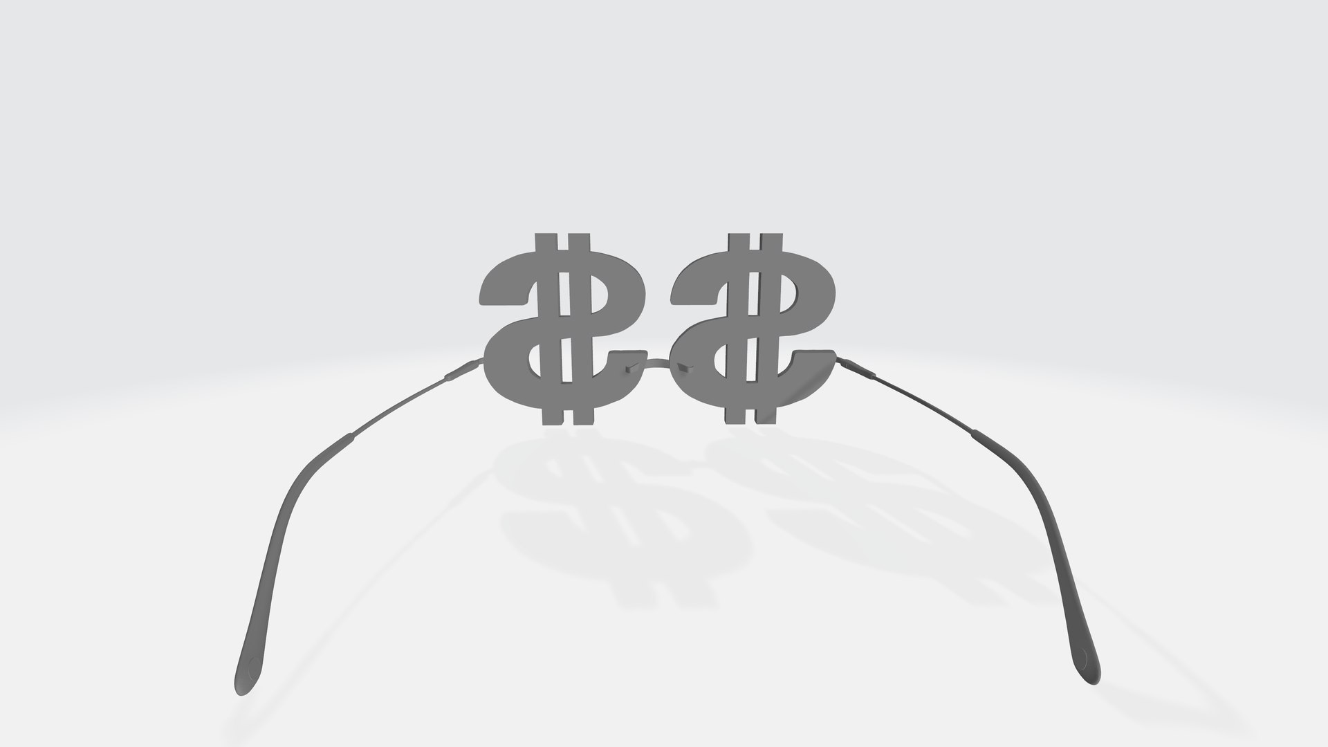 3D Glasses Dollar Model - TurboSquid 1891222