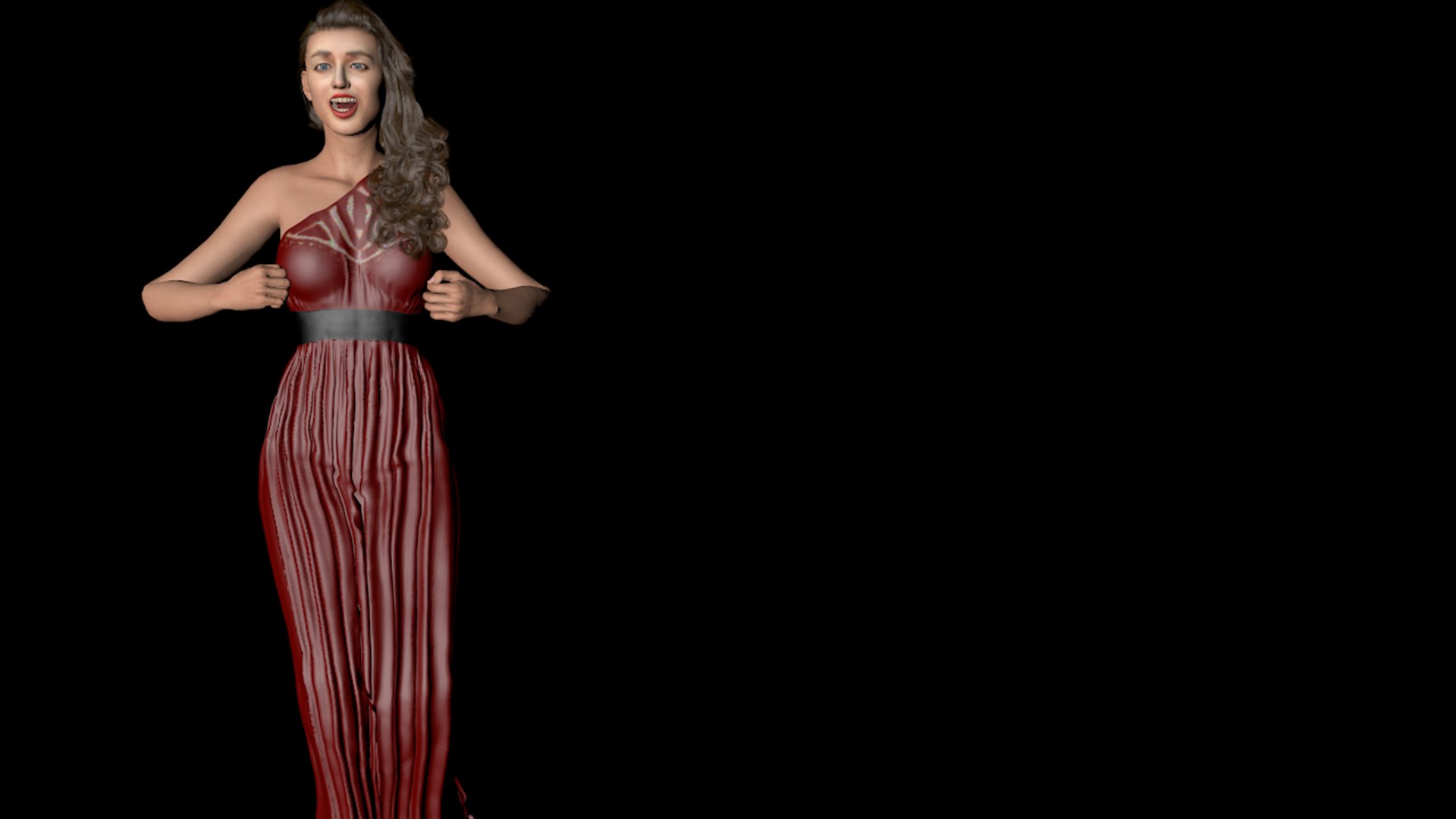 Eva Green 3D MODELS Of Eva Green The Famous Actress Model - TurboSquid ...