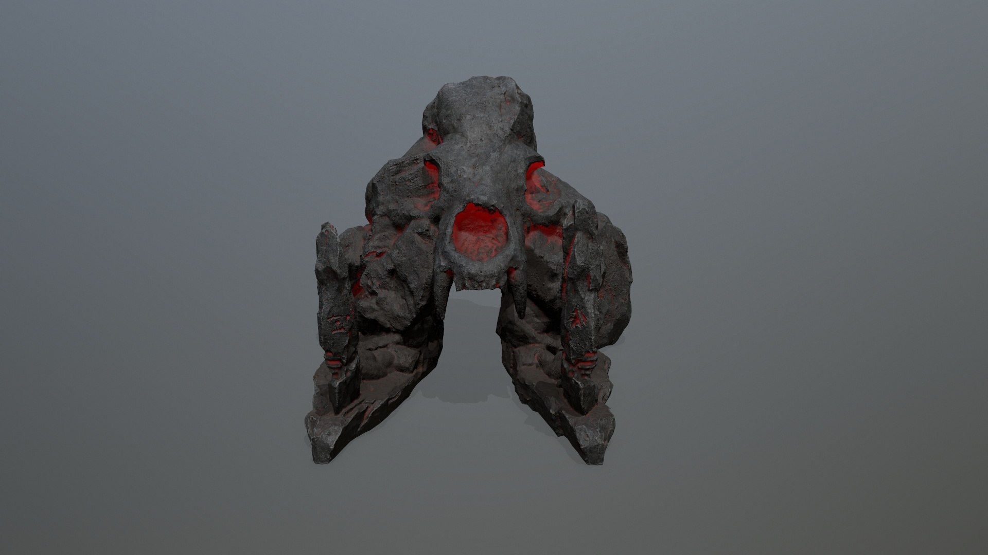 Skull Gate 3D Model - TurboSquid 2154213