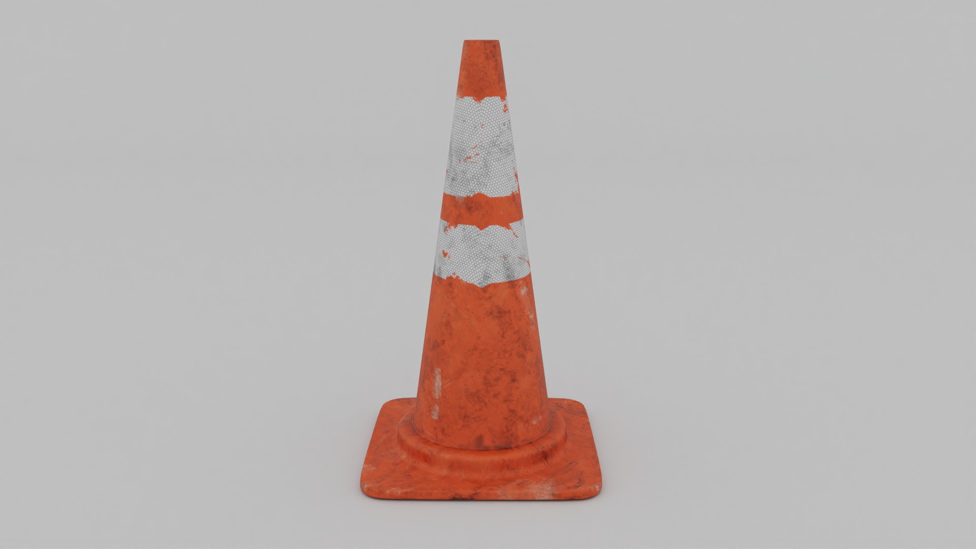 Dirty Traffic Cone 3D Model - TurboSquid 1972087