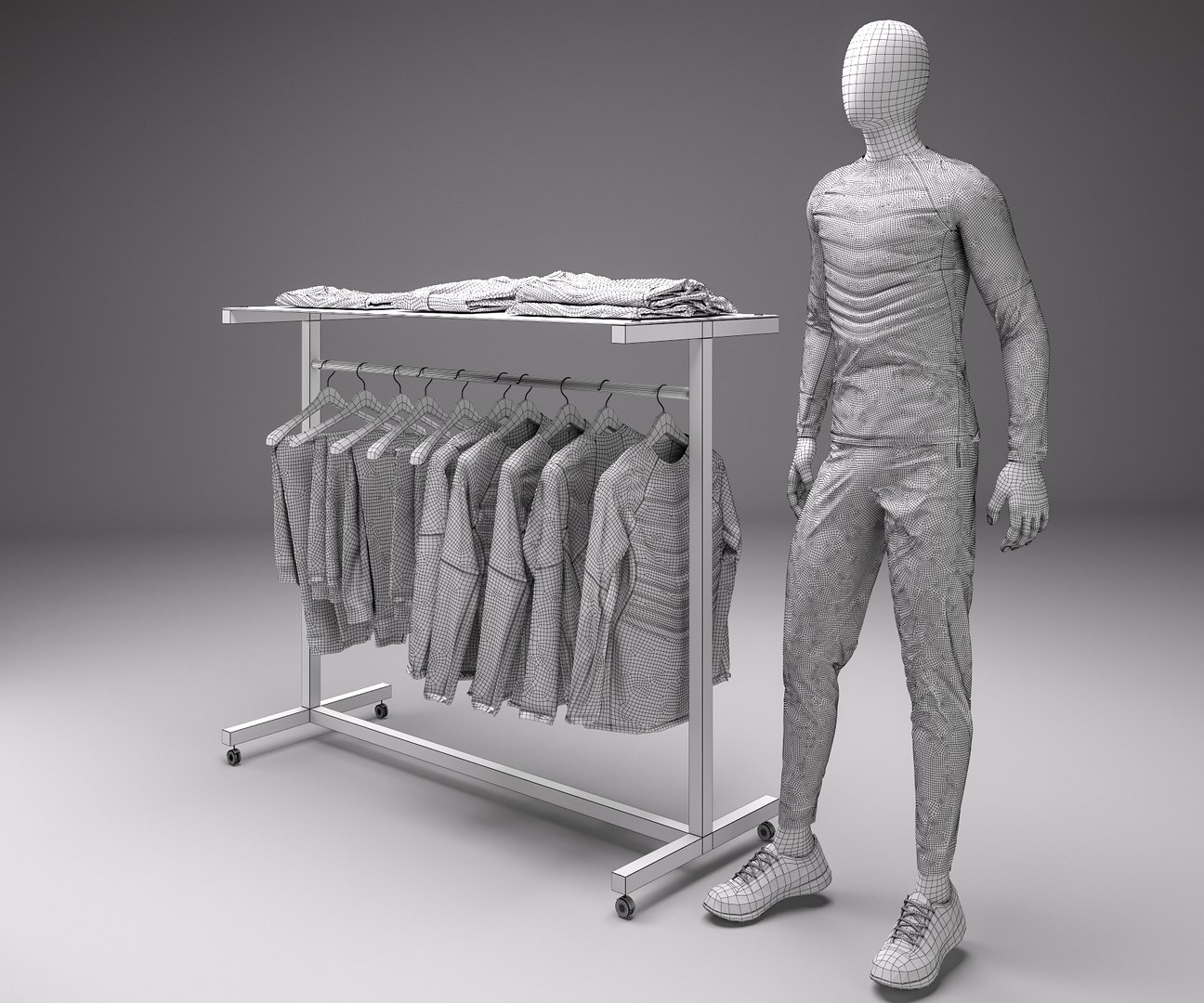 3D Male Stand - TurboSquid 1380955