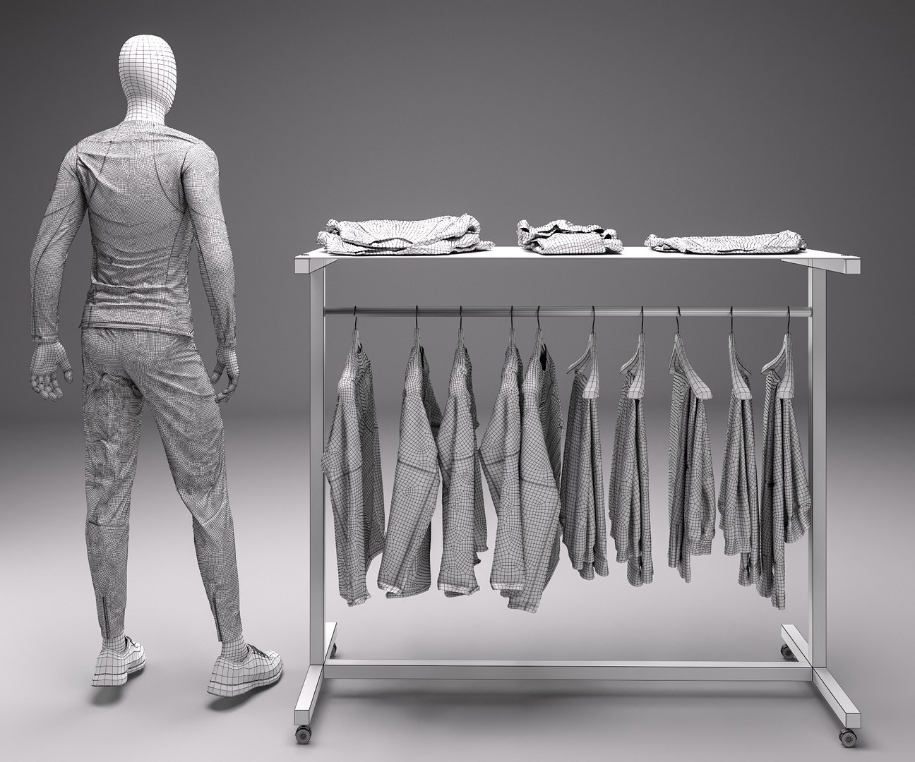 3D Male Stand - TurboSquid 1380955