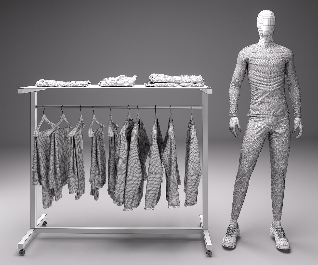 3D Male Stand - TurboSquid 1380955