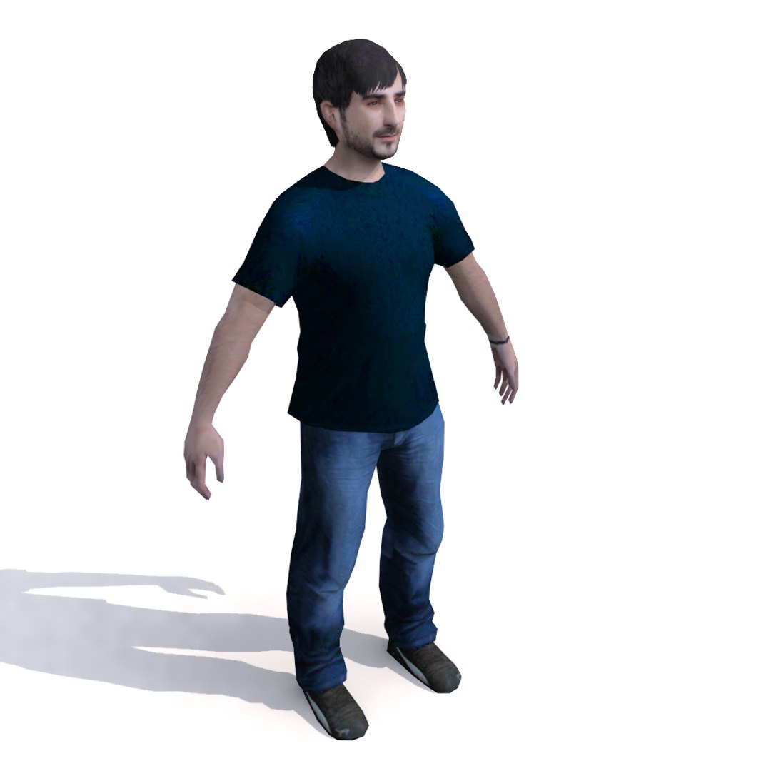 Human Character Max