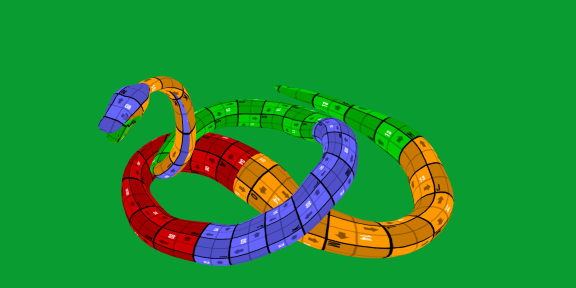 Panda Pied Ball Python Model - TurboSquid 2351088