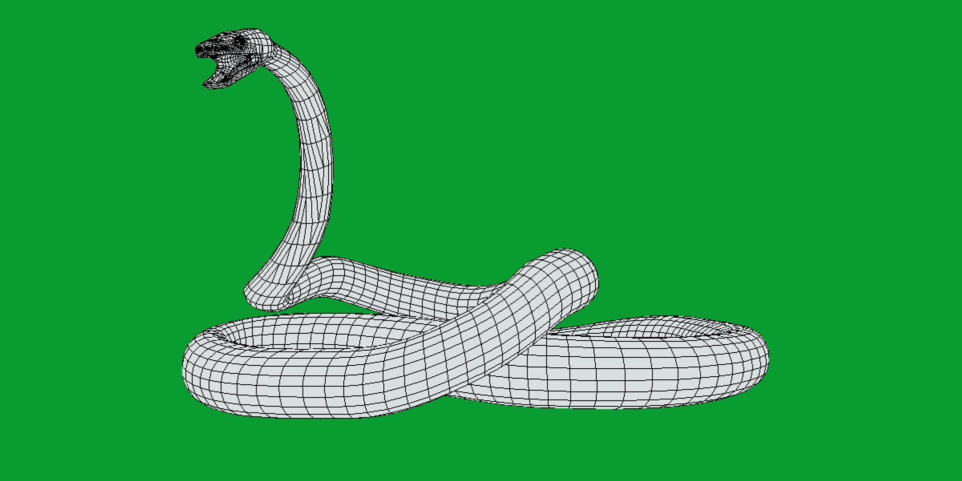 Panda Pied Ball Python Model - TurboSquid 2351088