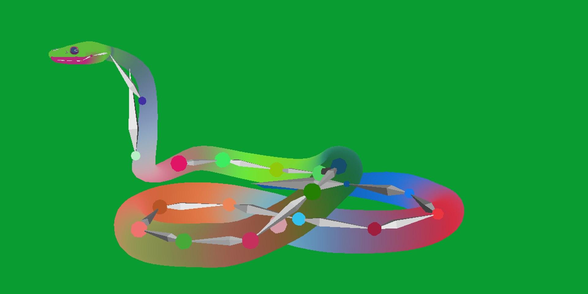 Panda Pied Ball Python Model - TurboSquid 2351088