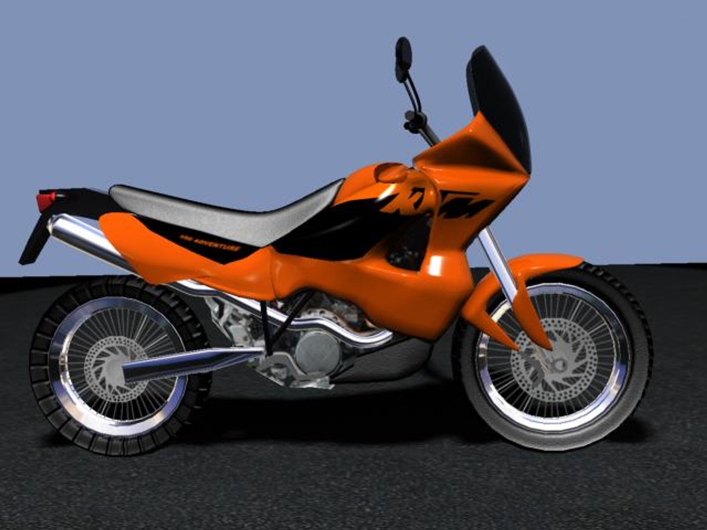 3d model moto