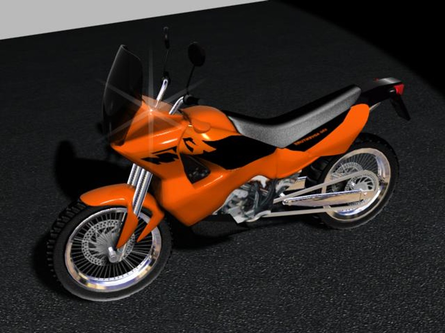 3d model moto
