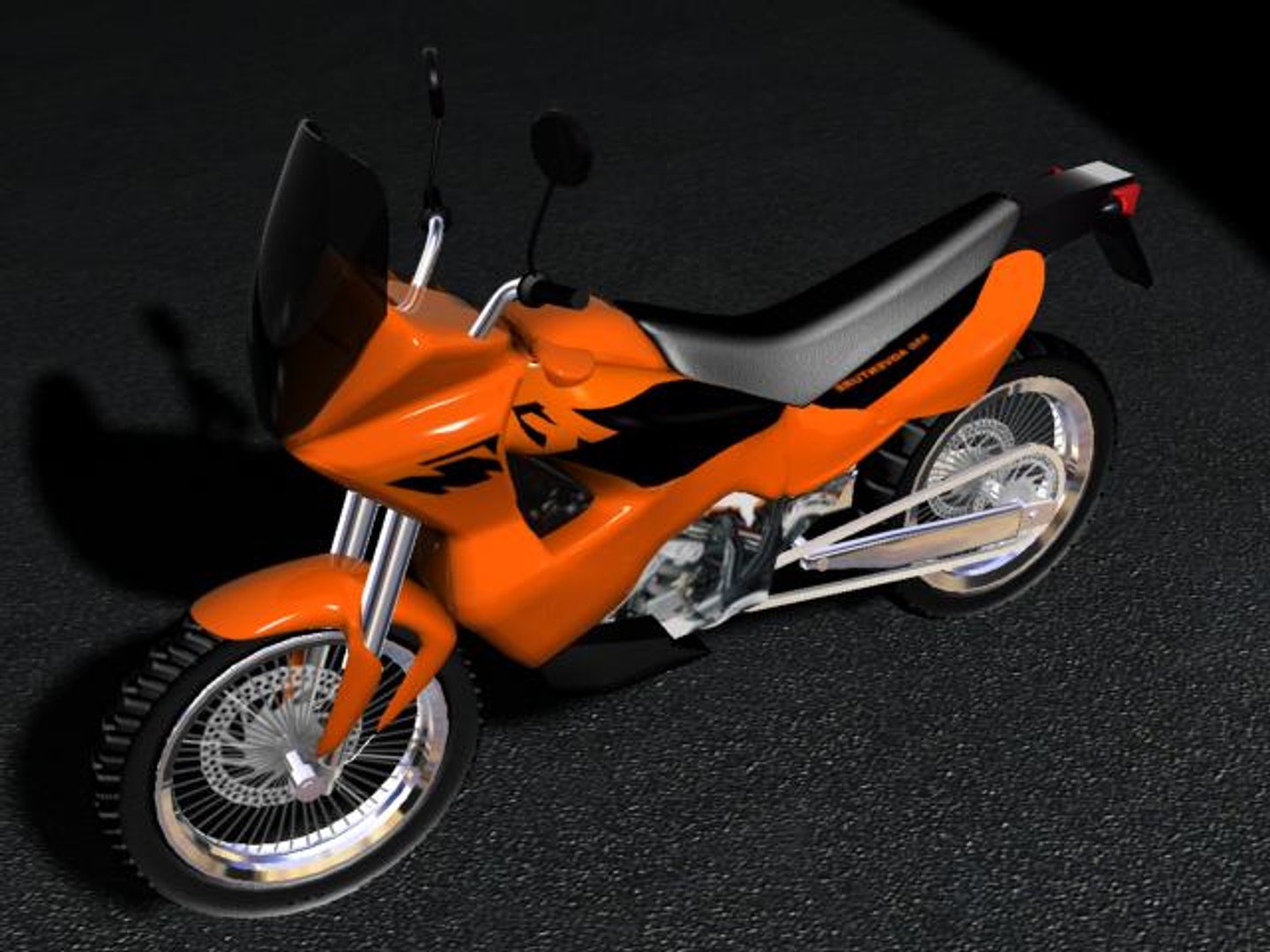 3d model moto