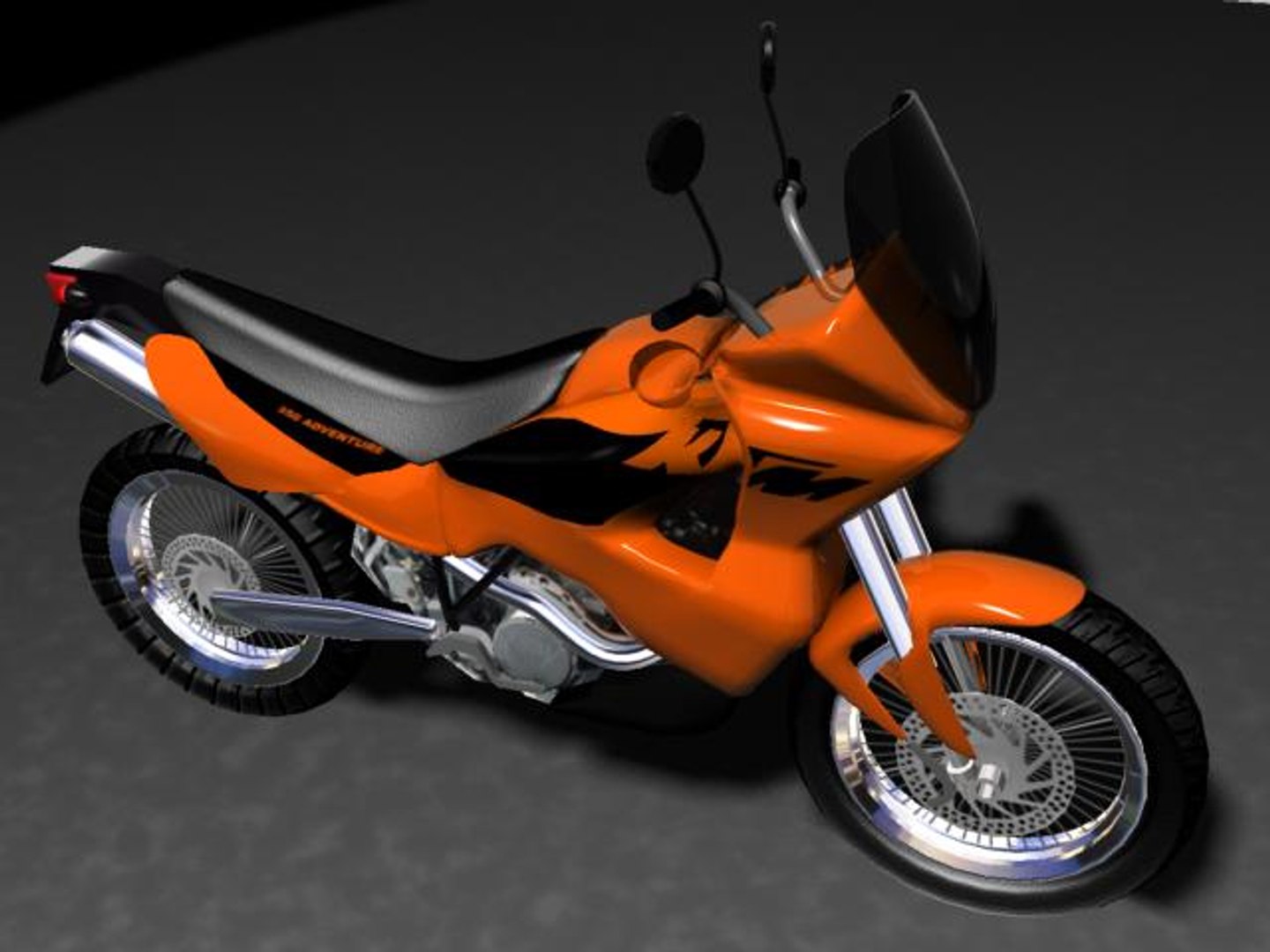 3d model moto