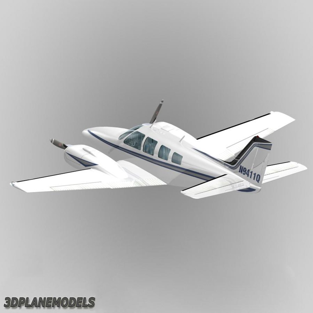dxf beechcraft baron b58 private