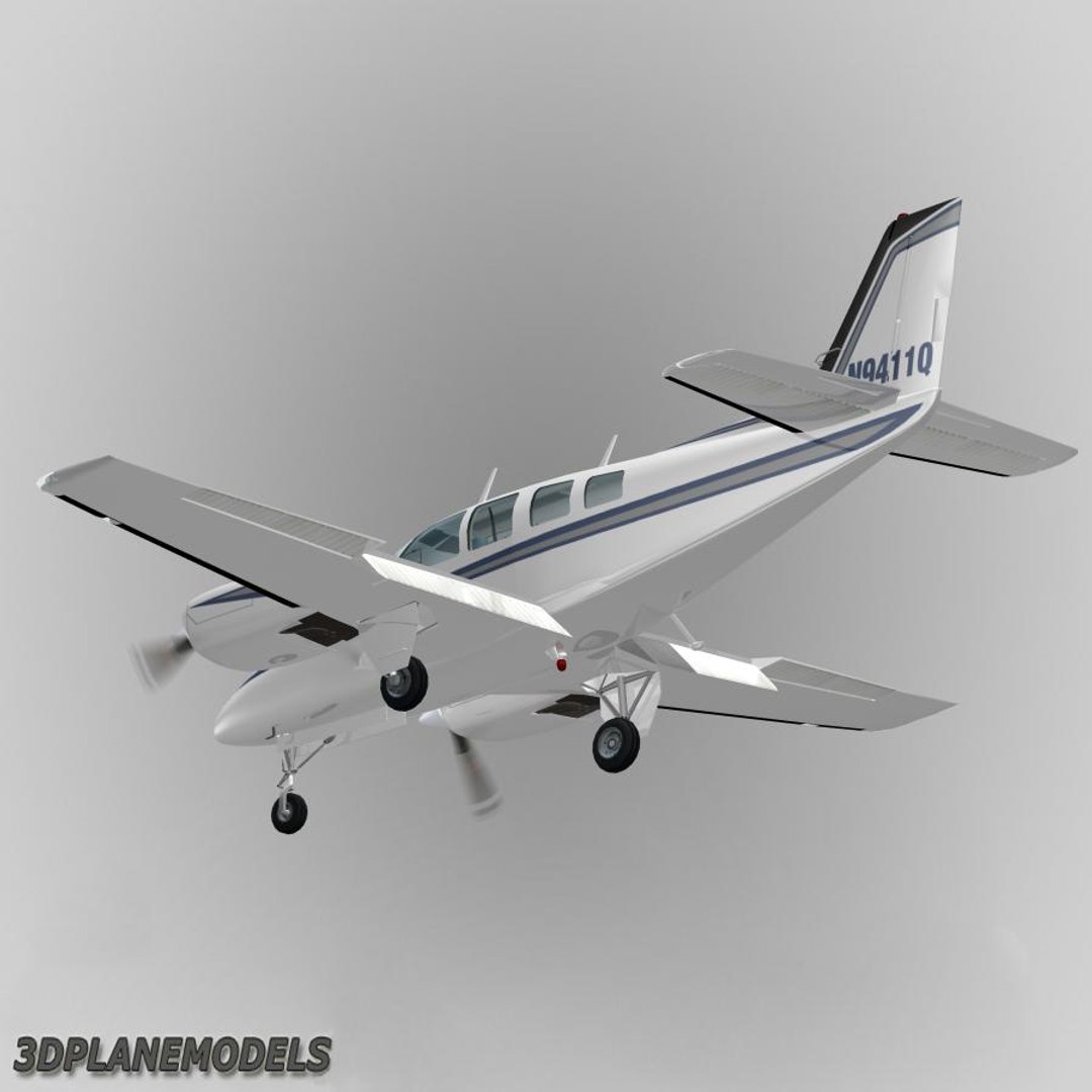 dxf beechcraft baron b58 private