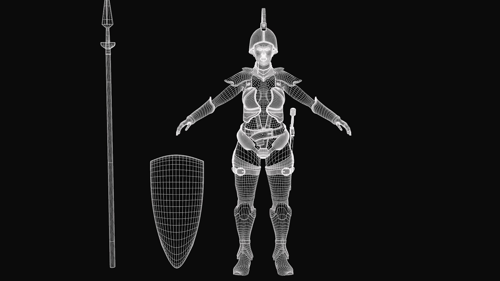 Elven Guardian Model - TurboSquid 2442811