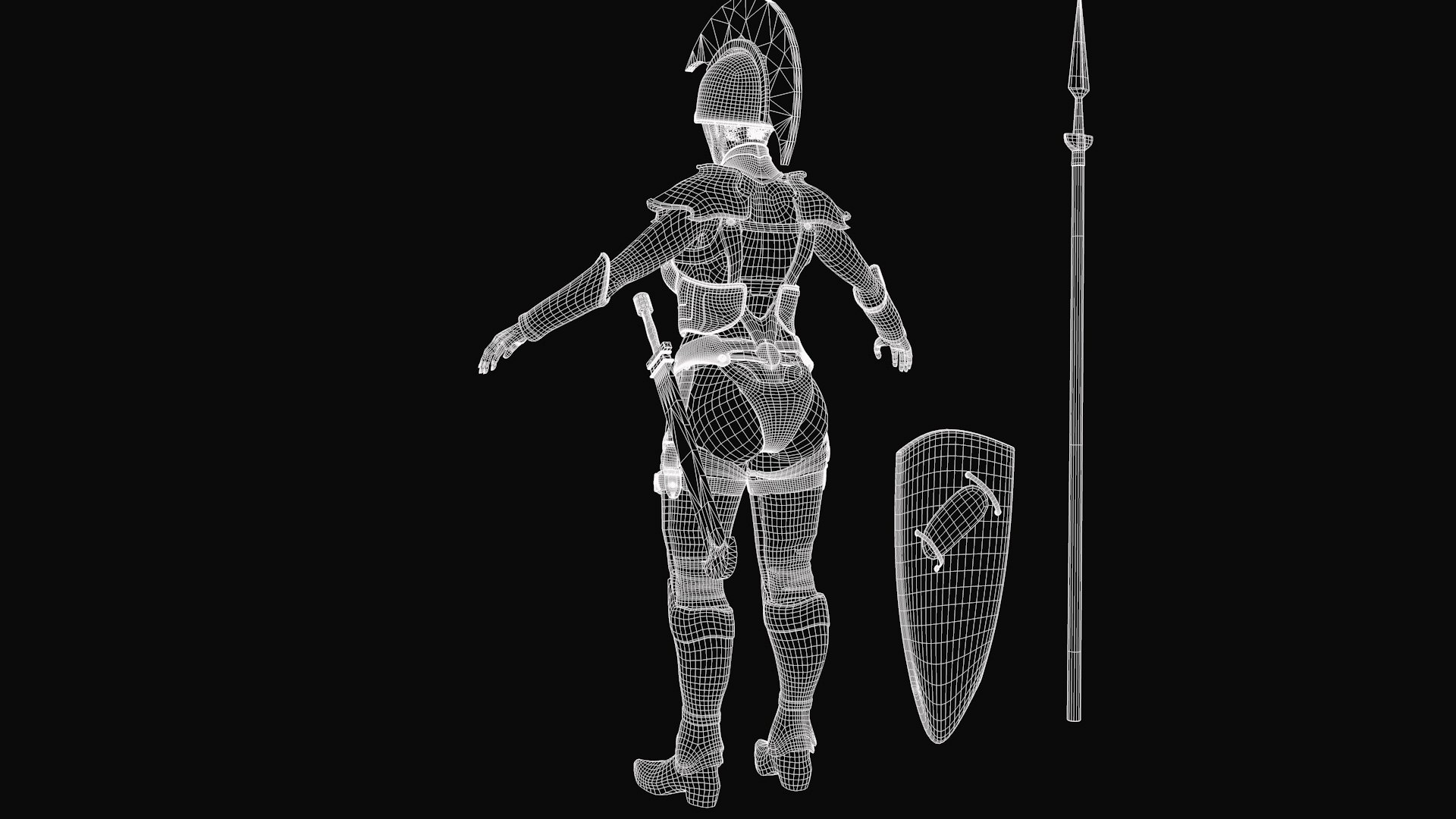 Elven Guardian Model - TurboSquid 2442811