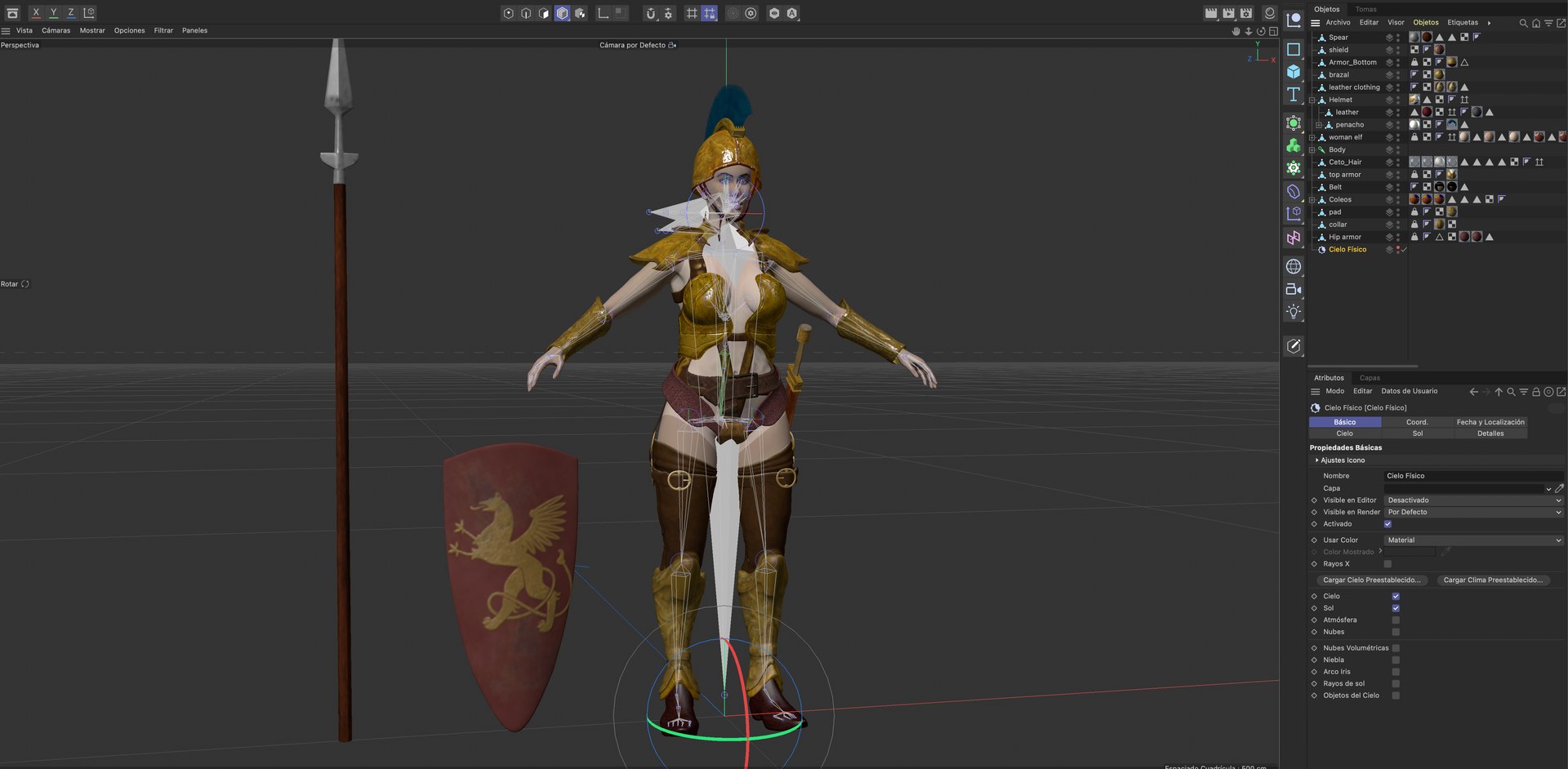 Elven Guardian Model - TurboSquid 2442811
