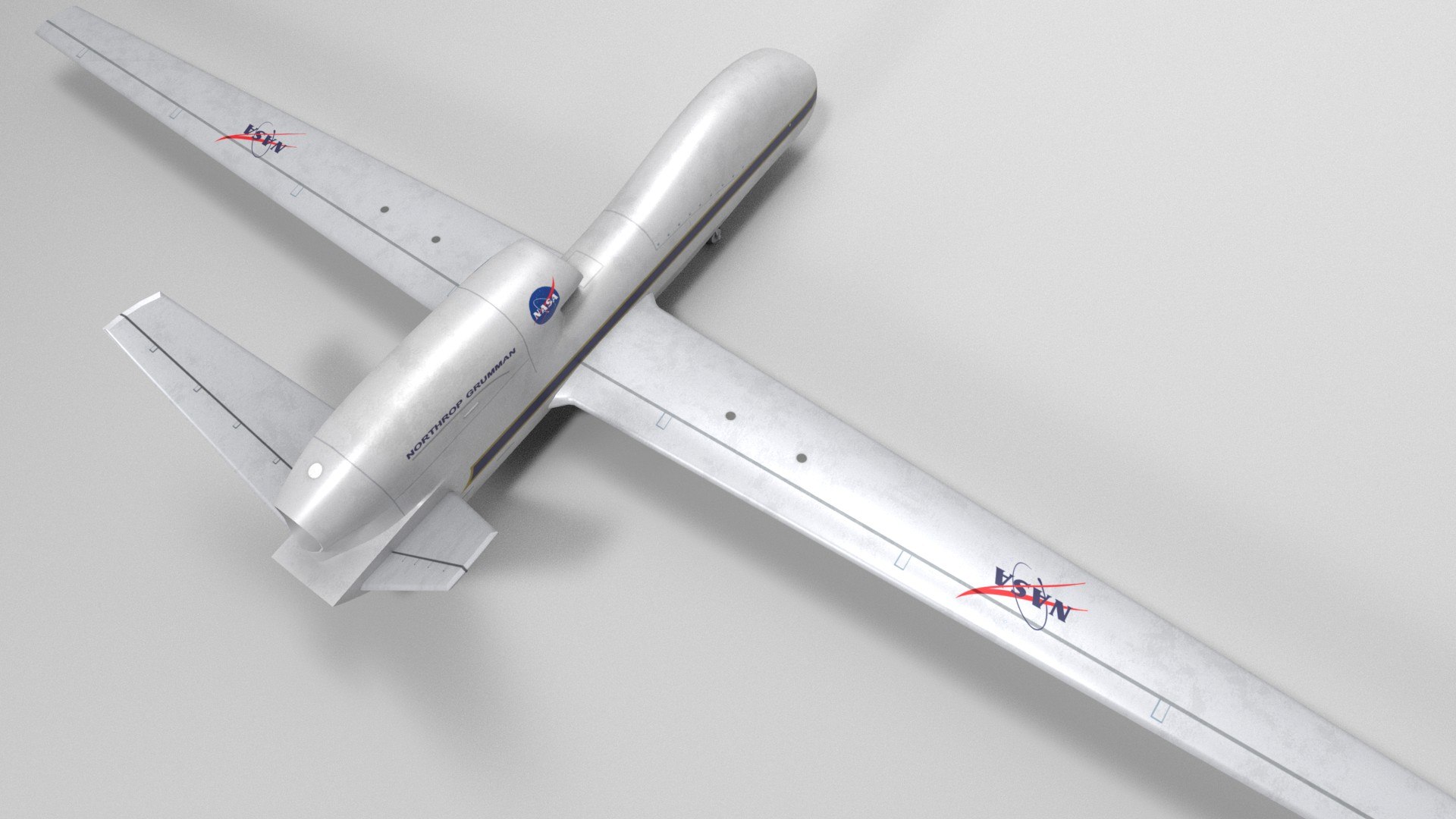 RQ-4 UAV Model - TurboSquid 1979489