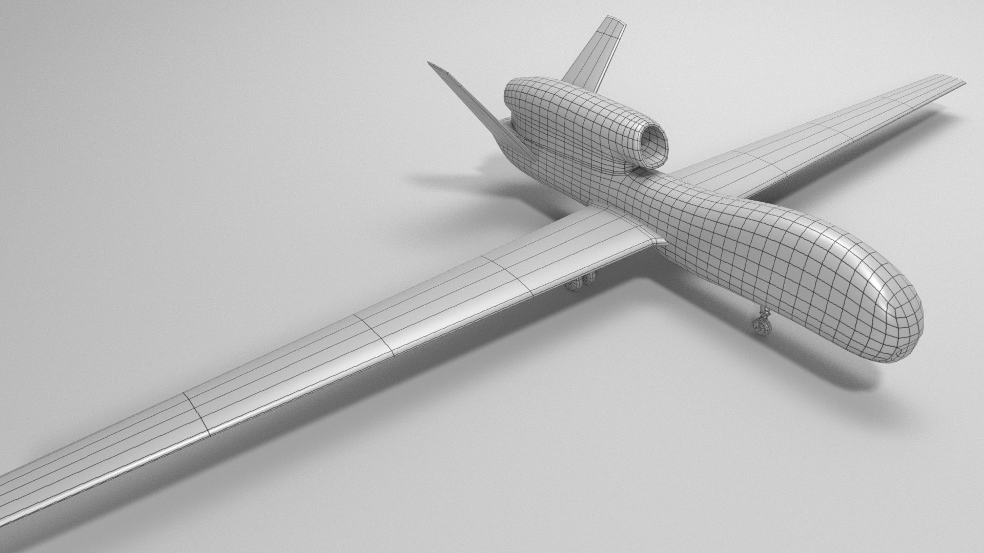 RQ-4 UAV Model - TurboSquid 1979489
