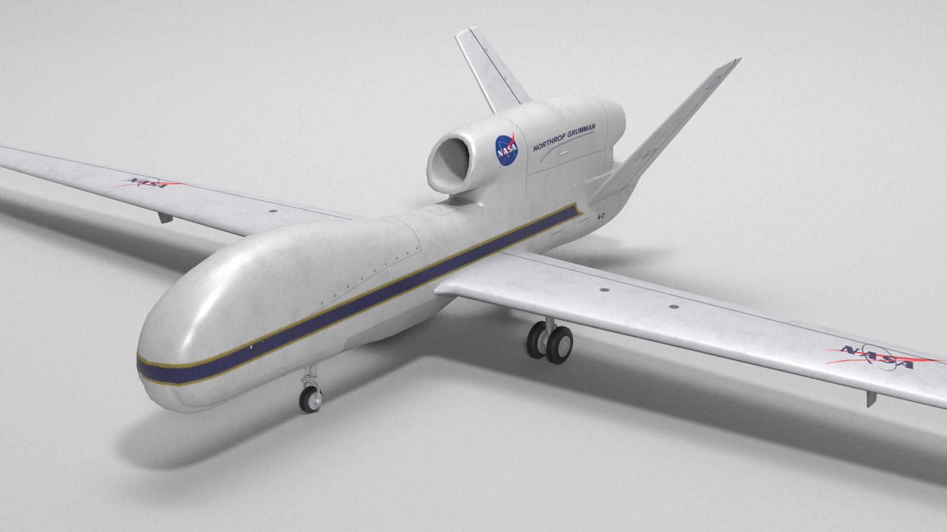 RQ-4 UAV Model - TurboSquid 1979489