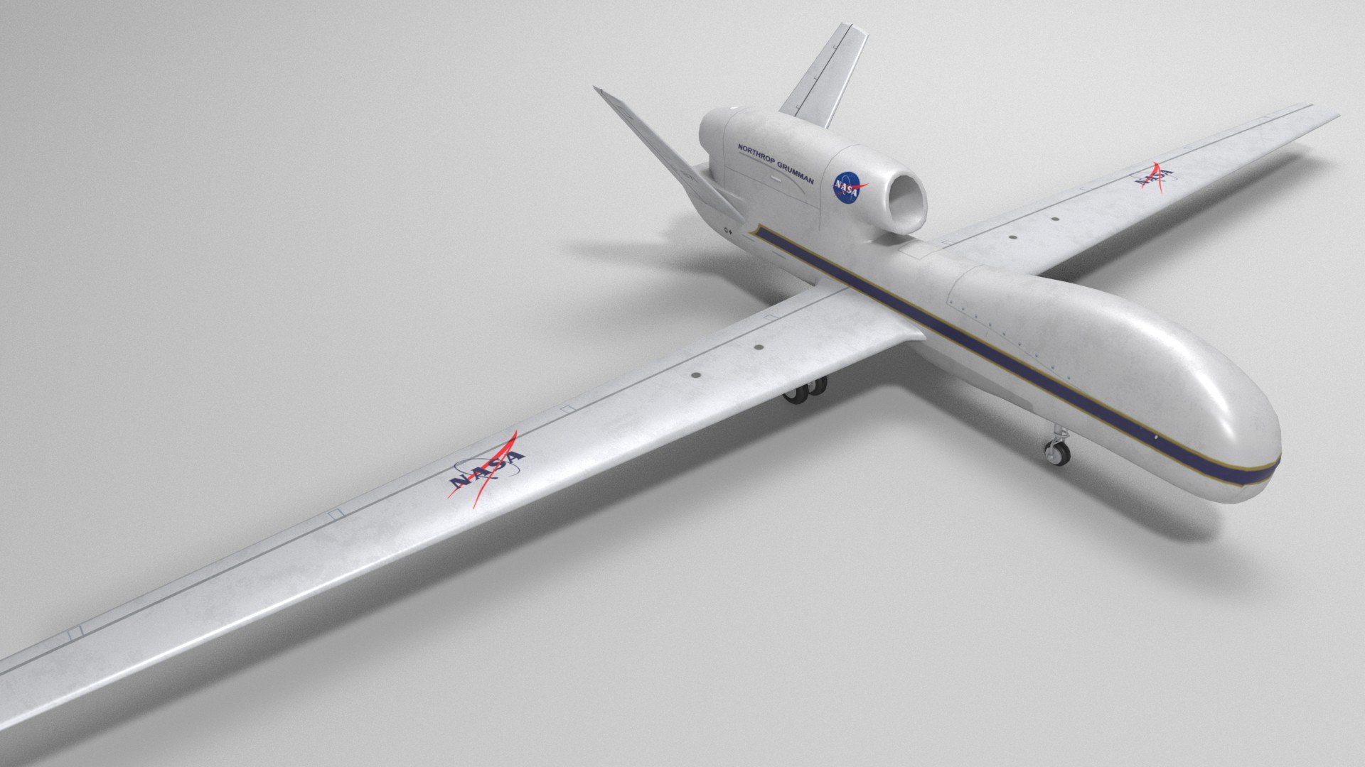 RQ-4 UAV Model - TurboSquid 1979489