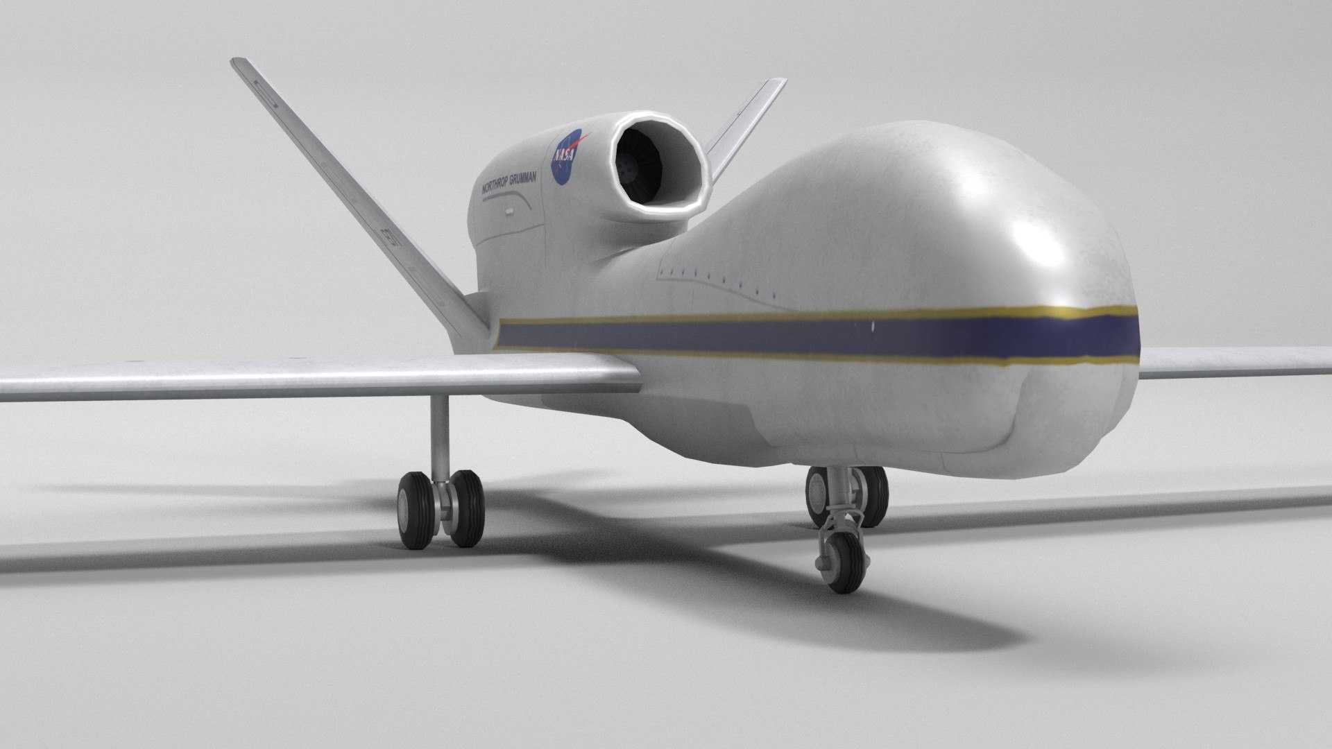 RQ-4 UAV Model - TurboSquid 1979489