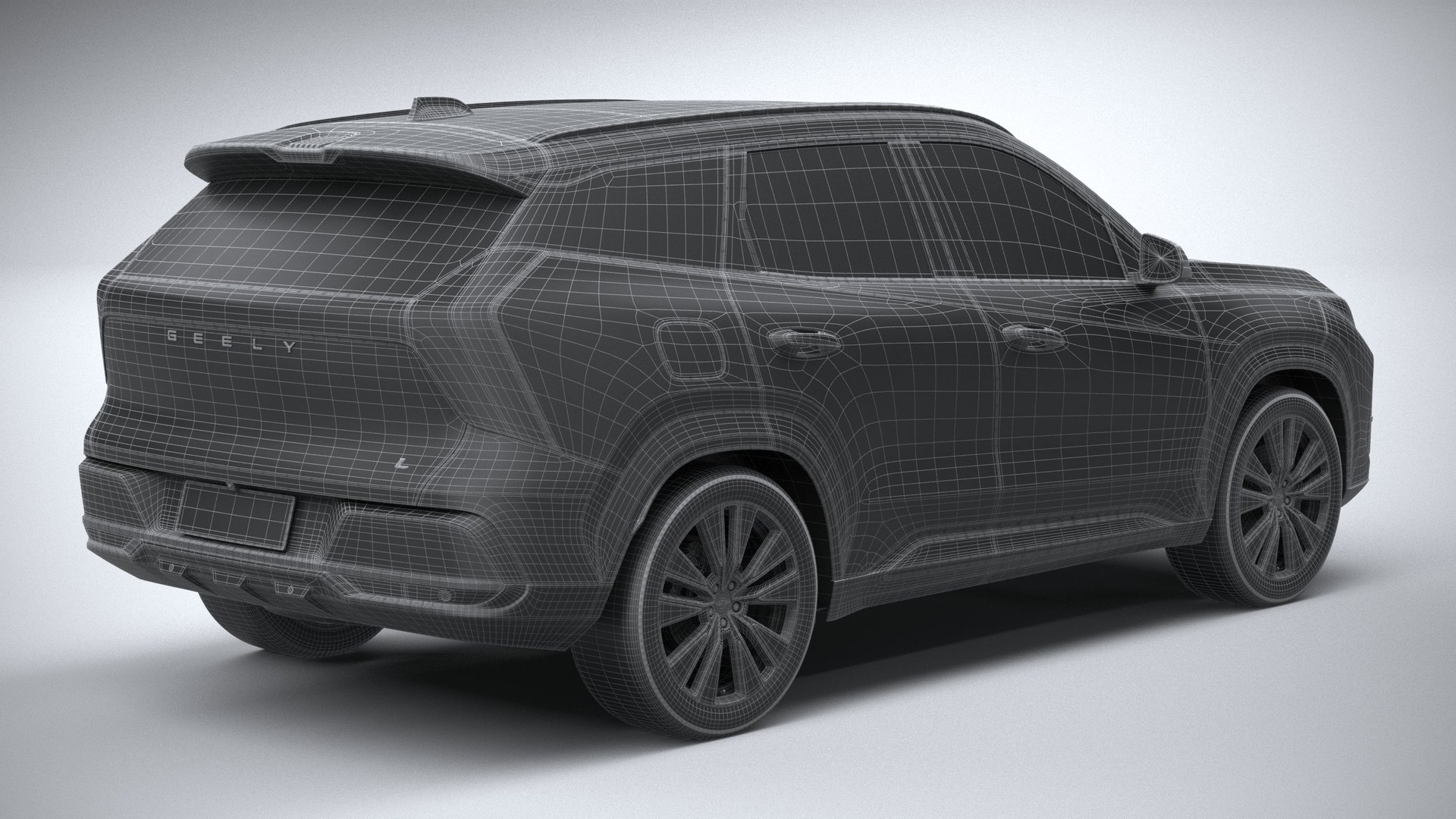 Geely Boyue L 2026 3D Model - TurboSquid 2407049