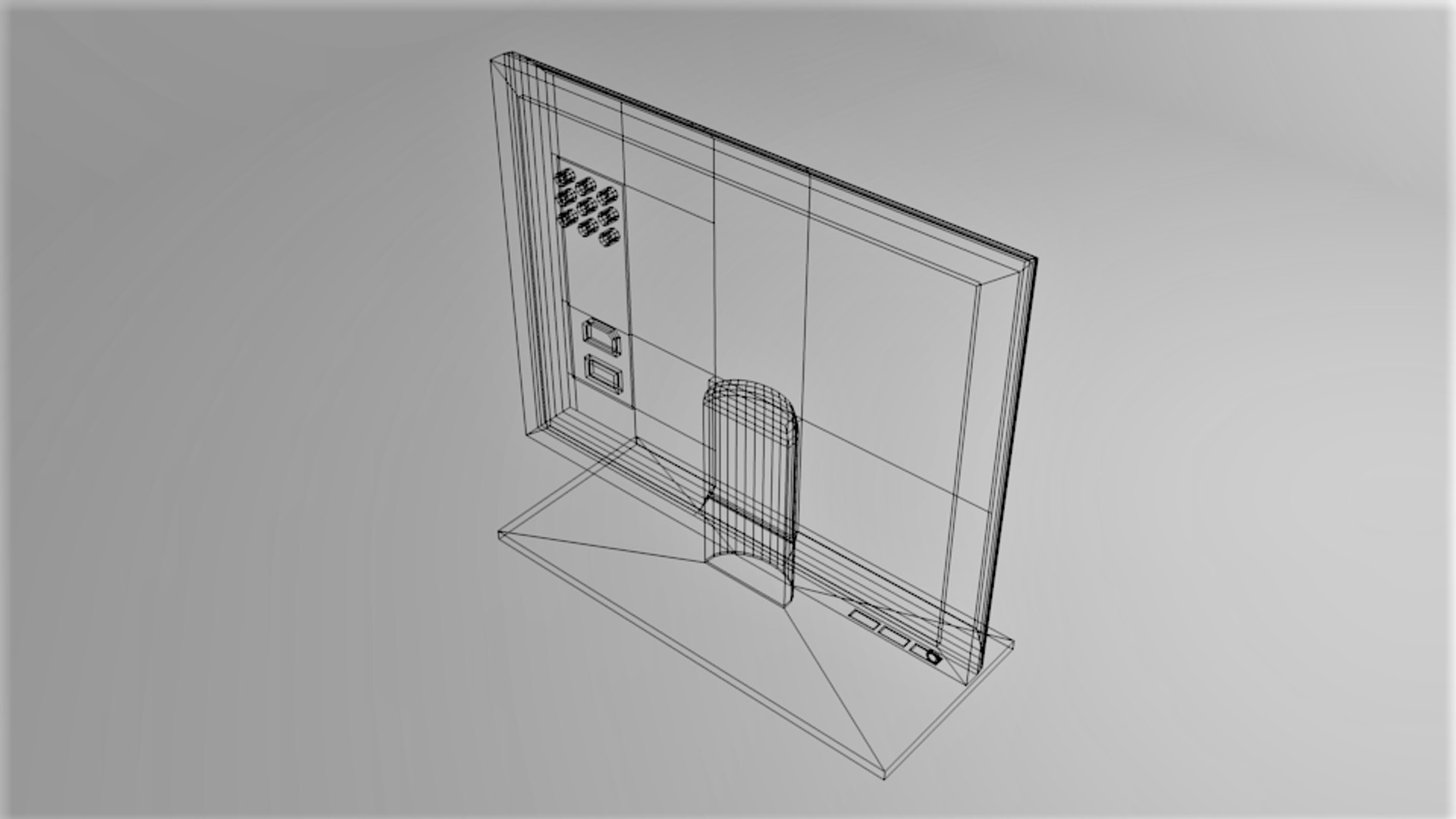 3D Flat Panel Display 22 Model - TurboSquid 1586111