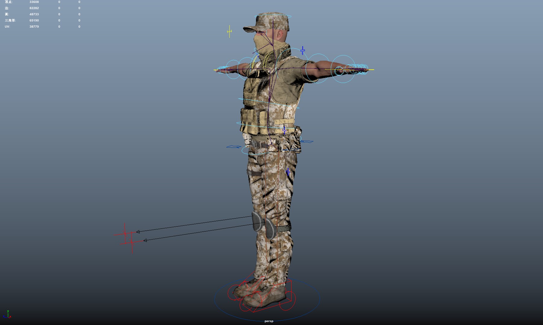 3D Model Soldier - TurboSquid 2251022