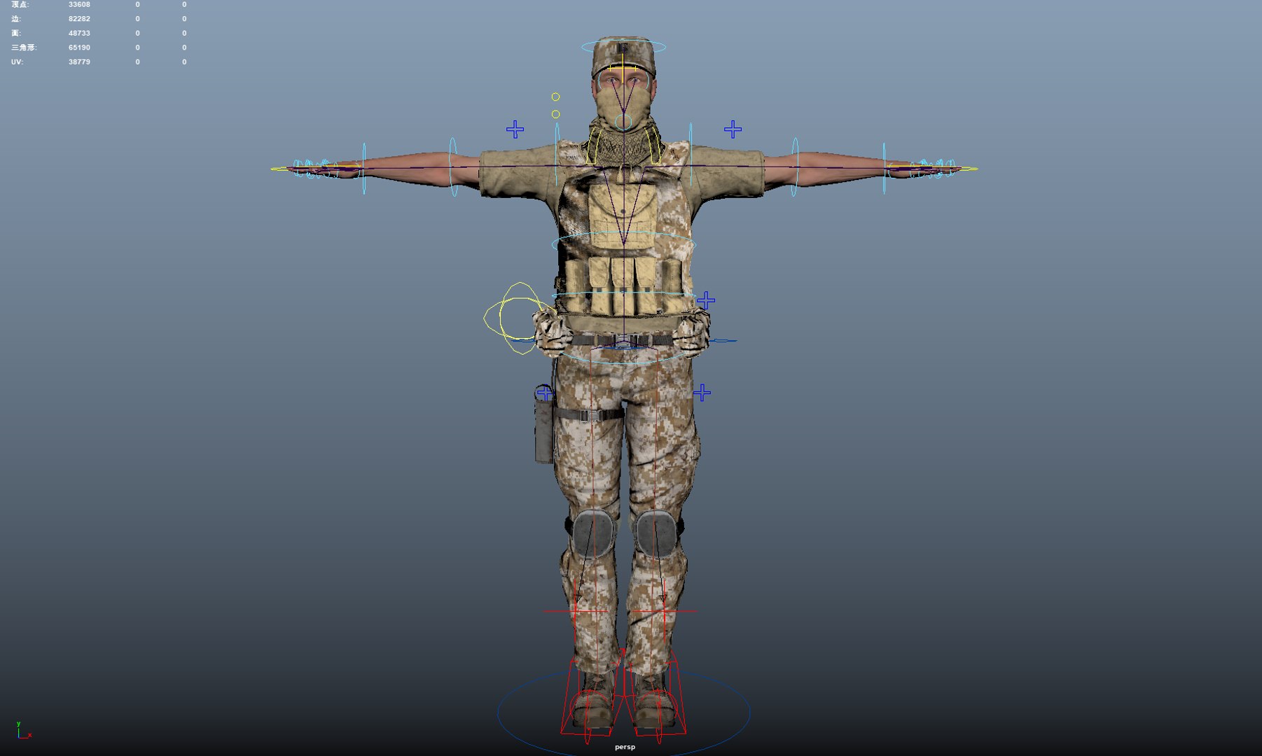3D Model Soldier - TurboSquid 2251022