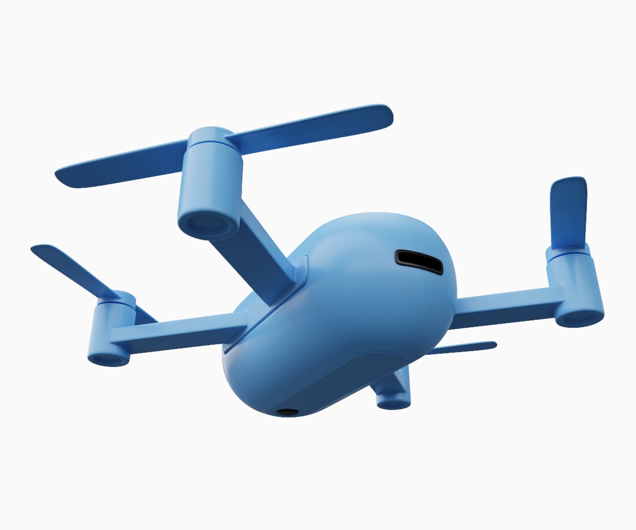 Drone blue model - TurboSquid 1437994