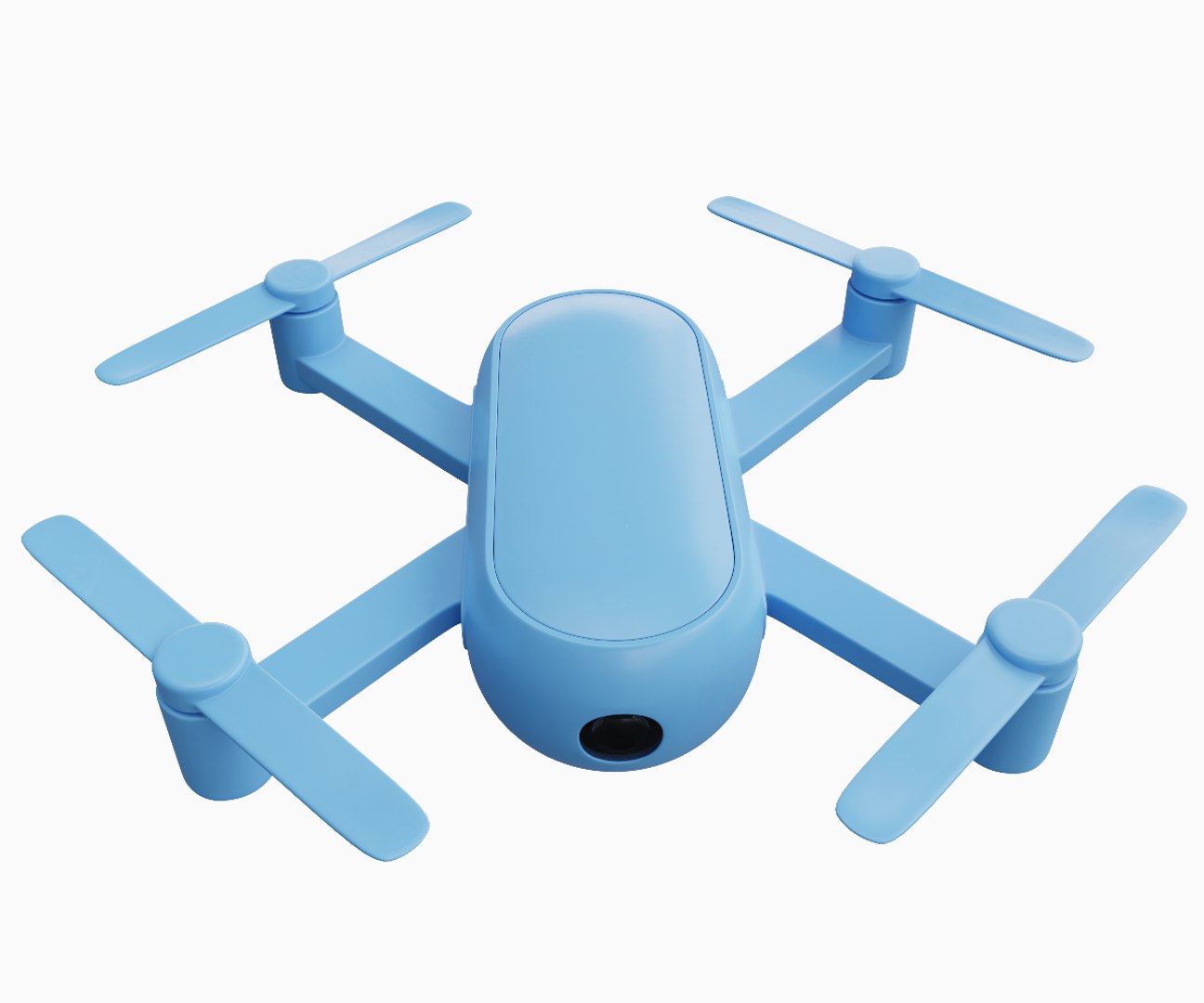 Drone blue model - TurboSquid 1437994