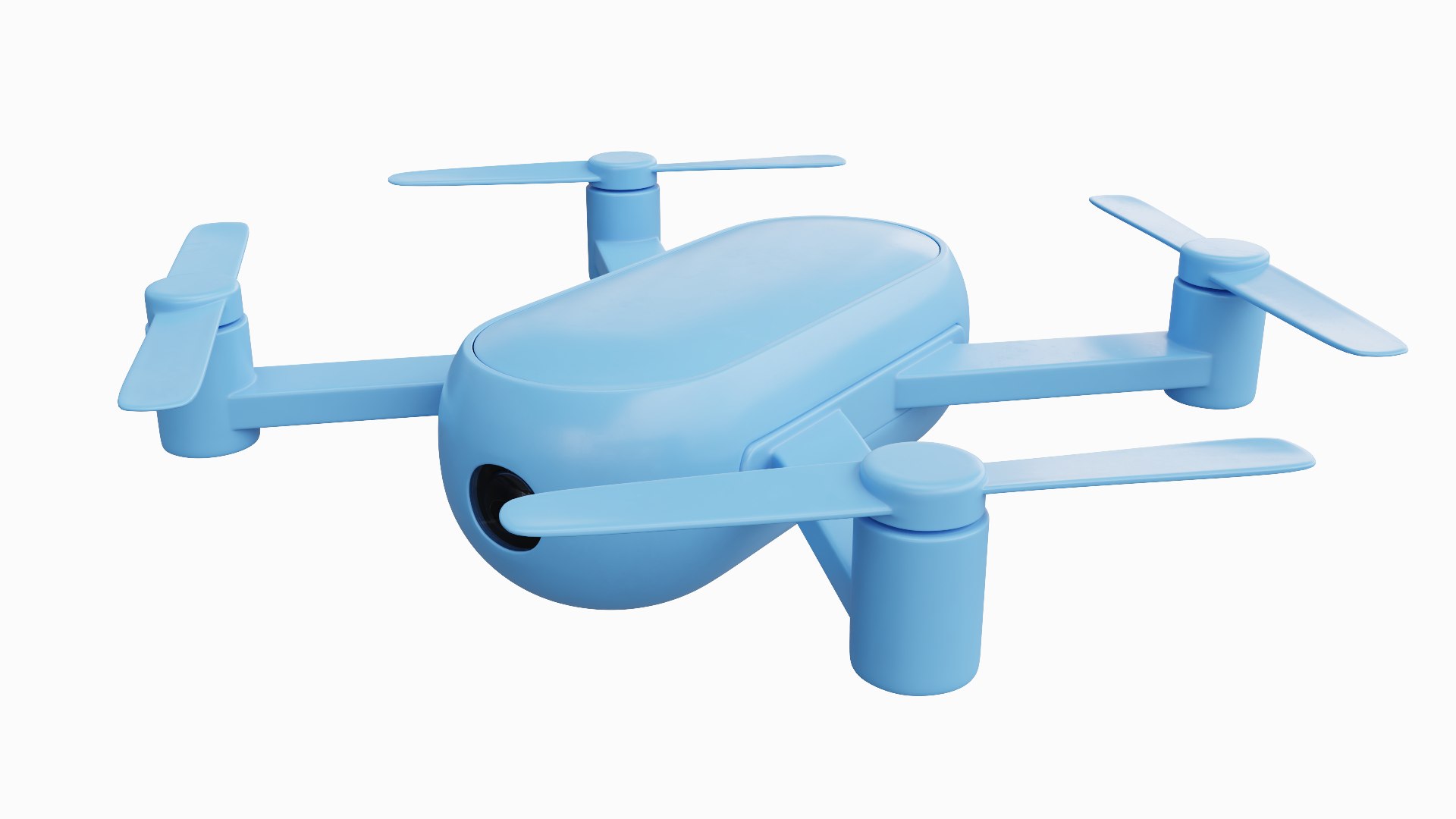 Drone blue model - TurboSquid 1437994